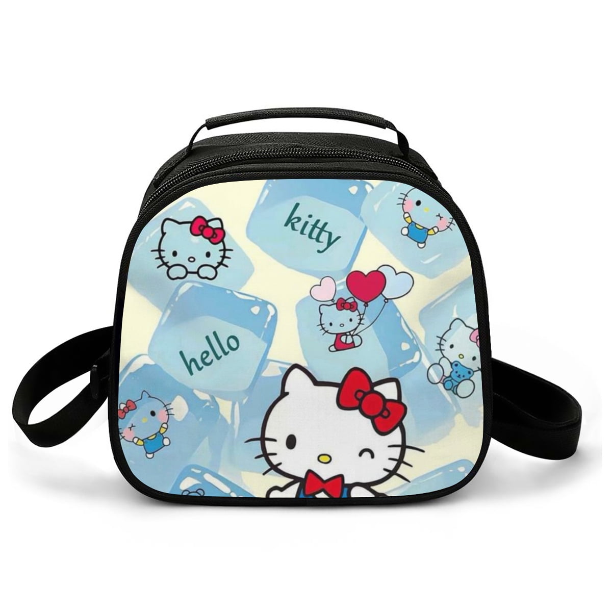 He×llo Ki×tty Cute Lunch Box Reusable Lunch Bag Kawaii Animal Lunch Bag ...