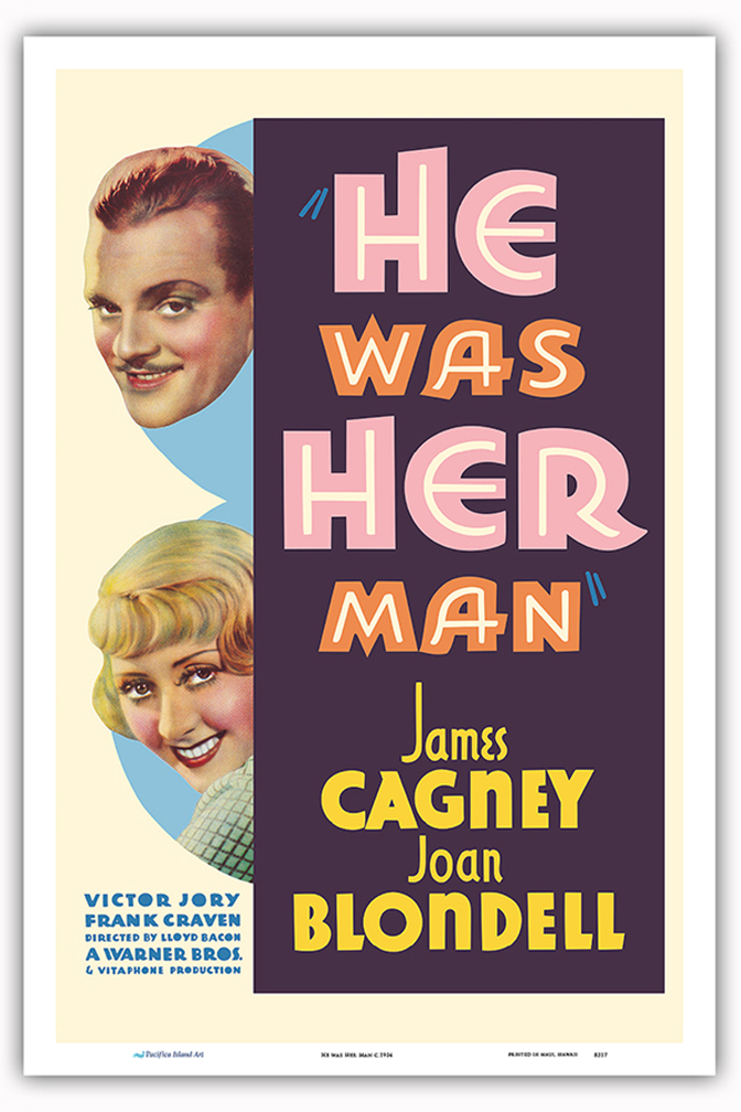 He was Her Man - Starring James Cagney and Joan Blondell - Vintage Film ...