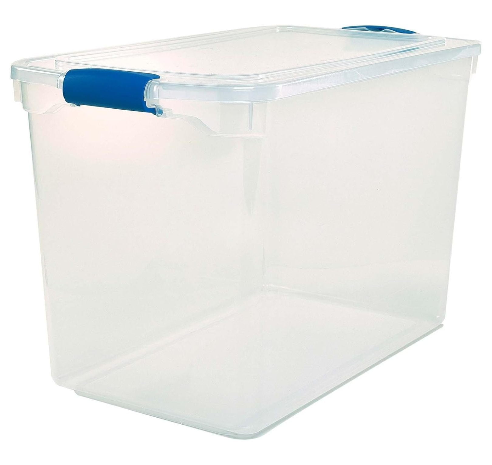 HeSLehs 112 Quart Multipurpose Stackable Storage Container Tote Bins ...
