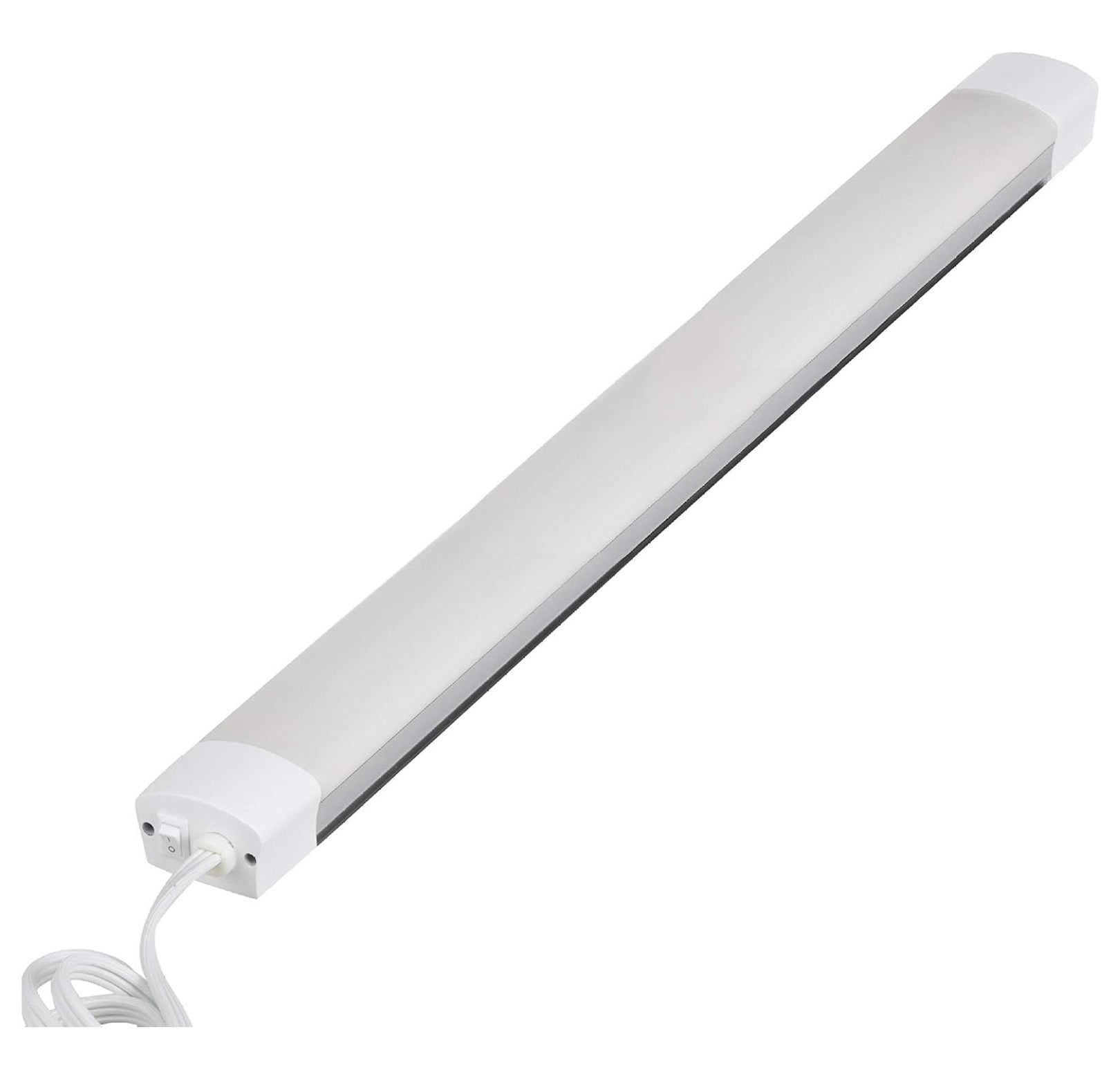 HeSLehs 24-Inch Under Cabinet Light - LED Light Bar - Linkable Outlet ...