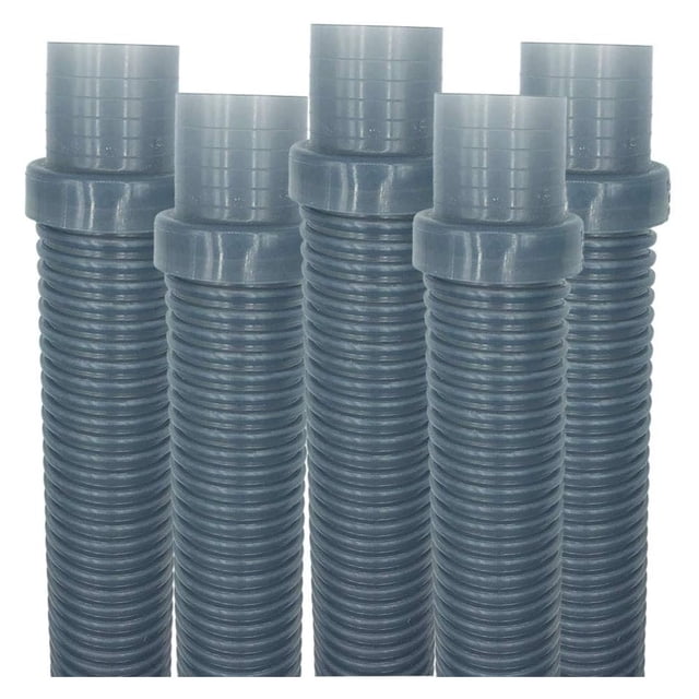 HeSLehs 5 Pack Universal Pool Cleaner Hose Long Translucent Blue Color ...