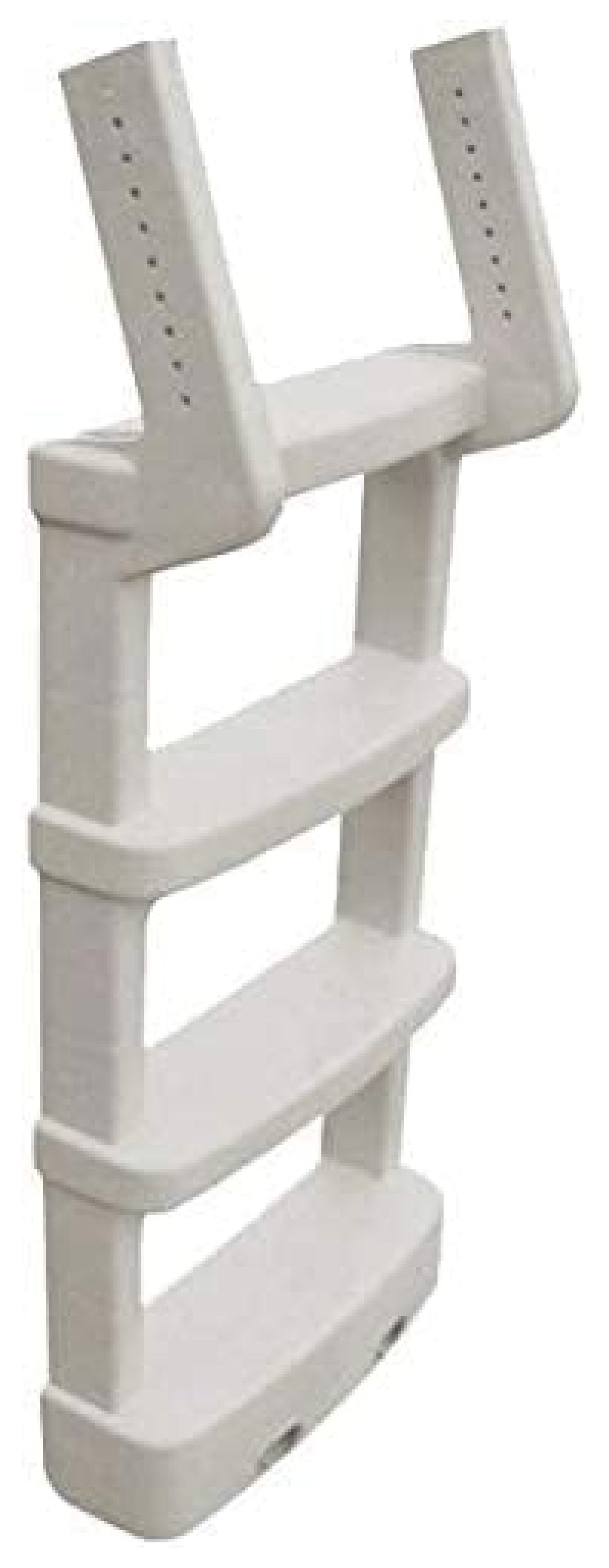 HeSLehs 54 Inch Comfort Incline above Ground Swimming Pool Ladder ...