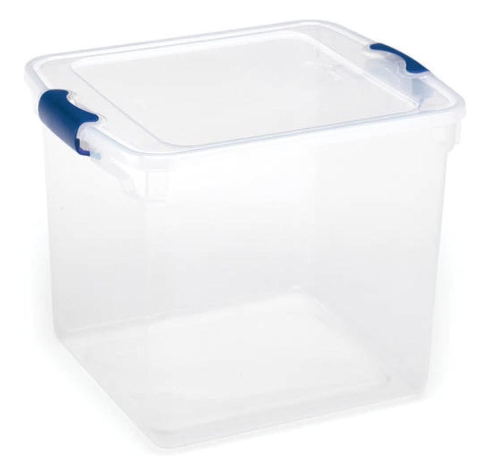 HeSLehs Heavy Duty 31 Quart Modular Plastic Stackable Toy Organizer ...