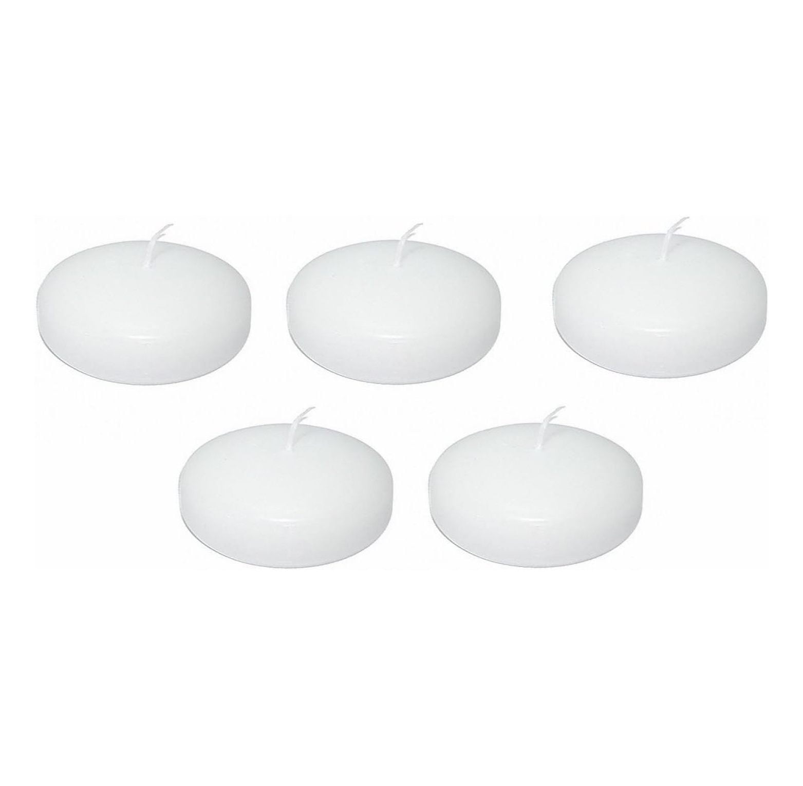 HeSLehs Large Floating Candles 3 Inch Bulk Pack for Events ...