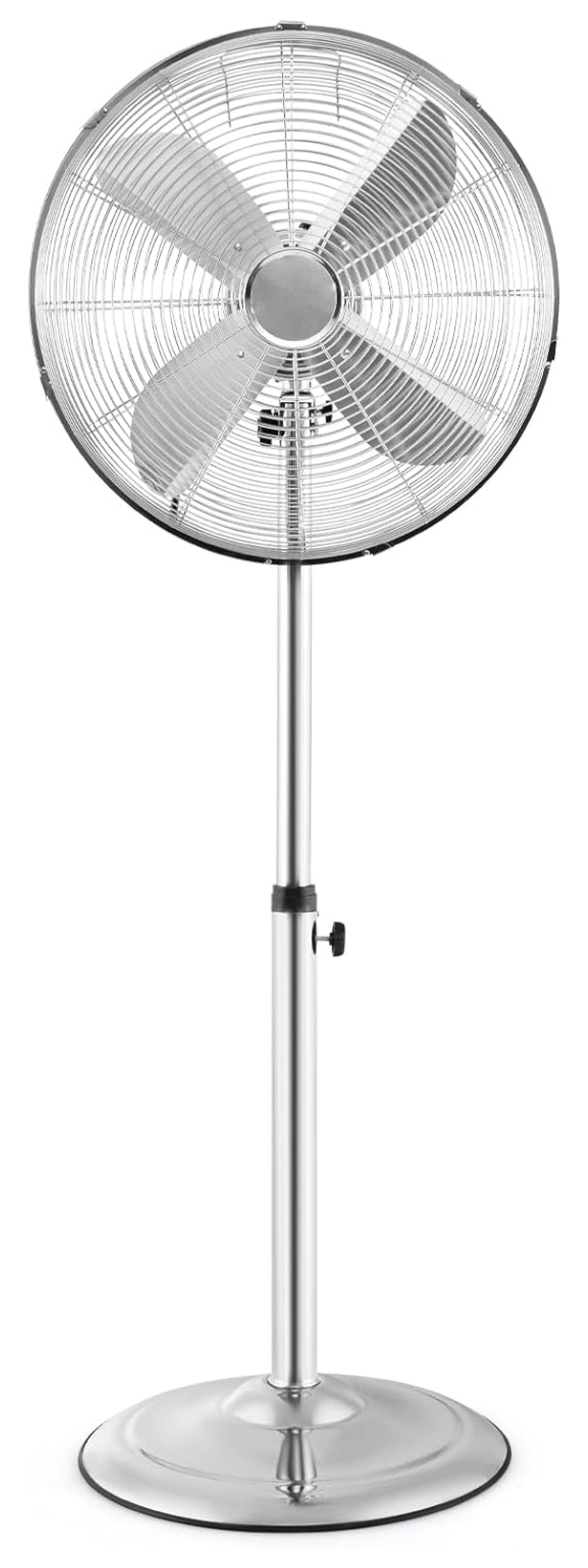 HeSLehs Pedestal Fan, 16 Inch Oscillating Fan w/ 3 Speeds & Adjustable ...