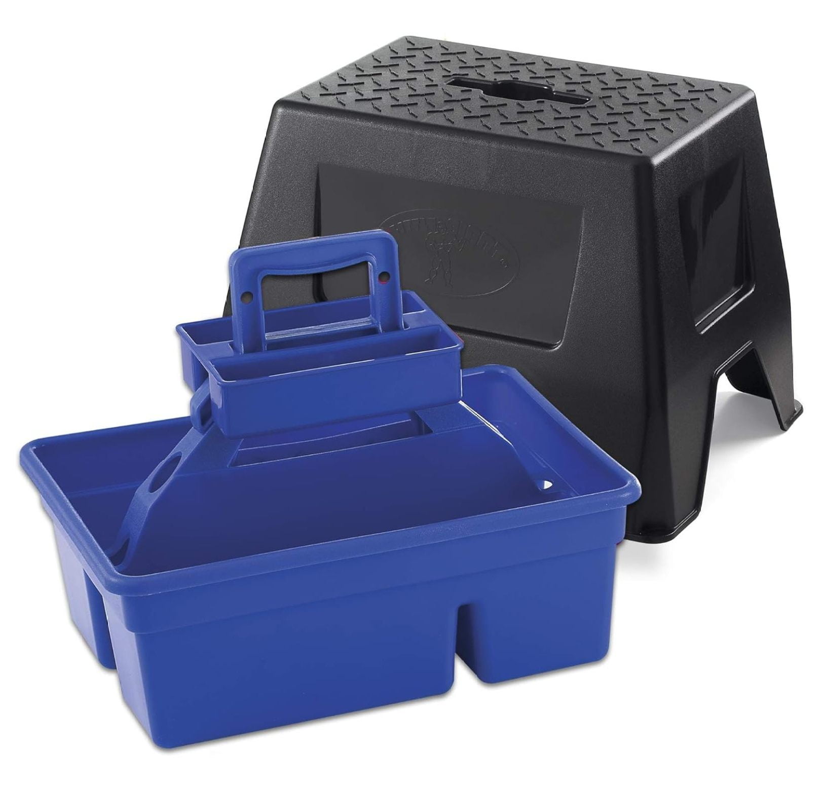 HeSLehs Stable Storage Box and Stool DuraTote Stool and Tote Box with ...