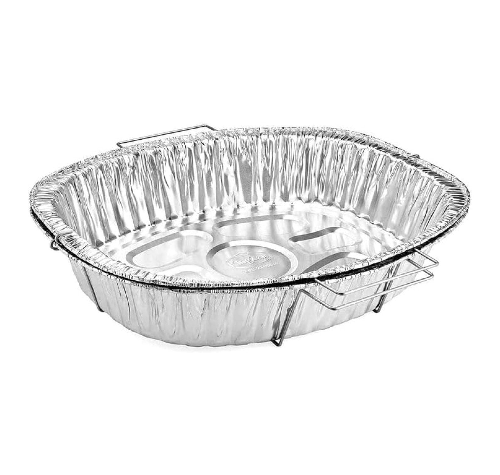 HeSLehs's 118.25"L X 13"W X 3.5"D Oval Heavy Duty Disposable Aluminum ...