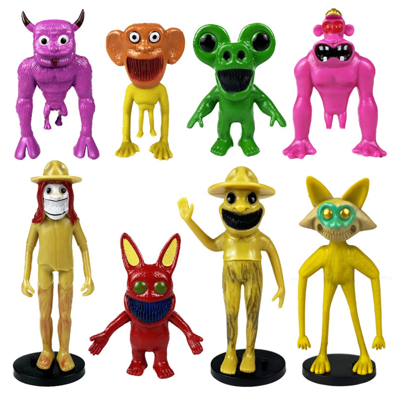 HeaCare 12PCS Zoonomaly Toys Set Desktop Decorations, Zoonomaly Horror ...