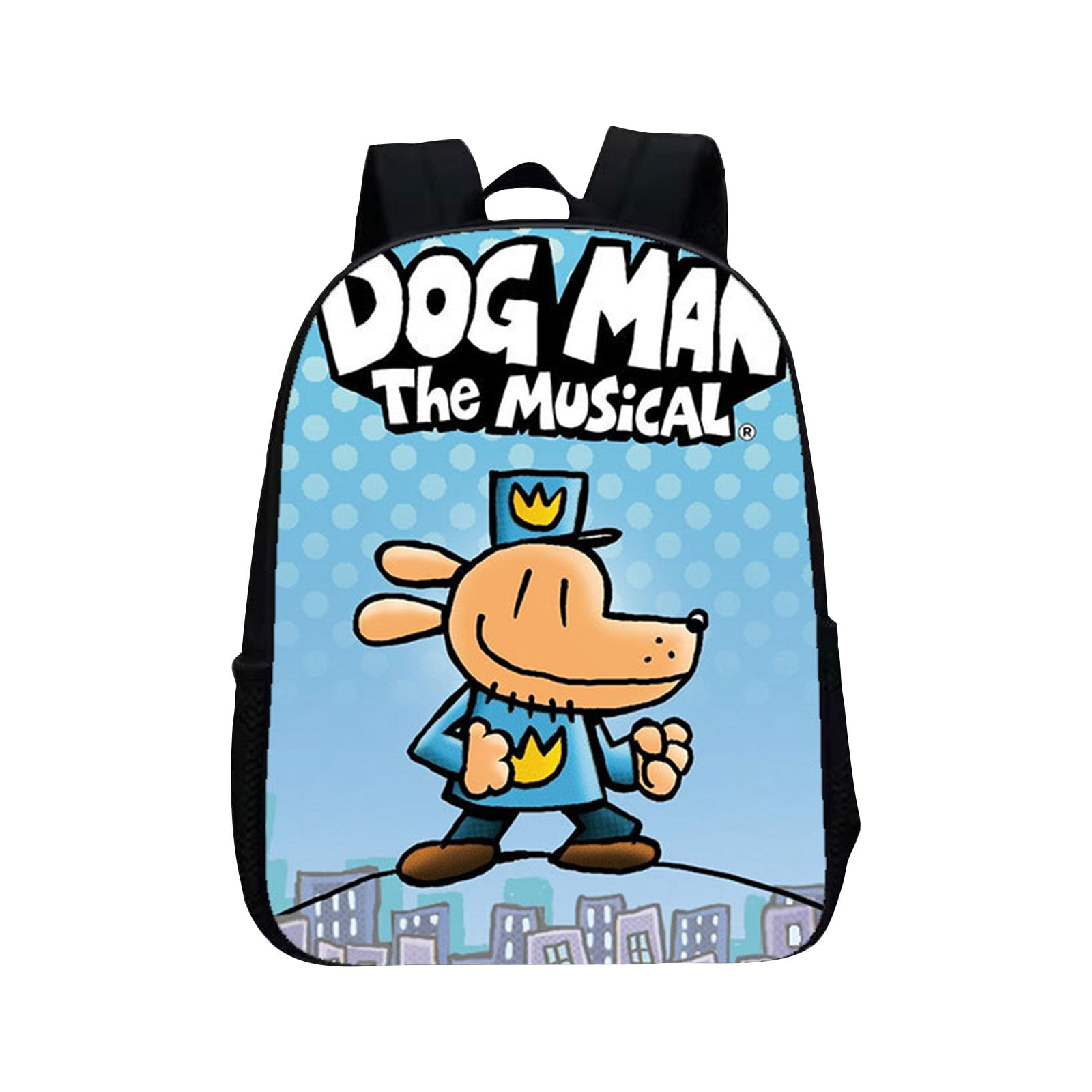 HeaCare 13.7"s Dog Man Backpack Back to School Supplies Comfortable ...