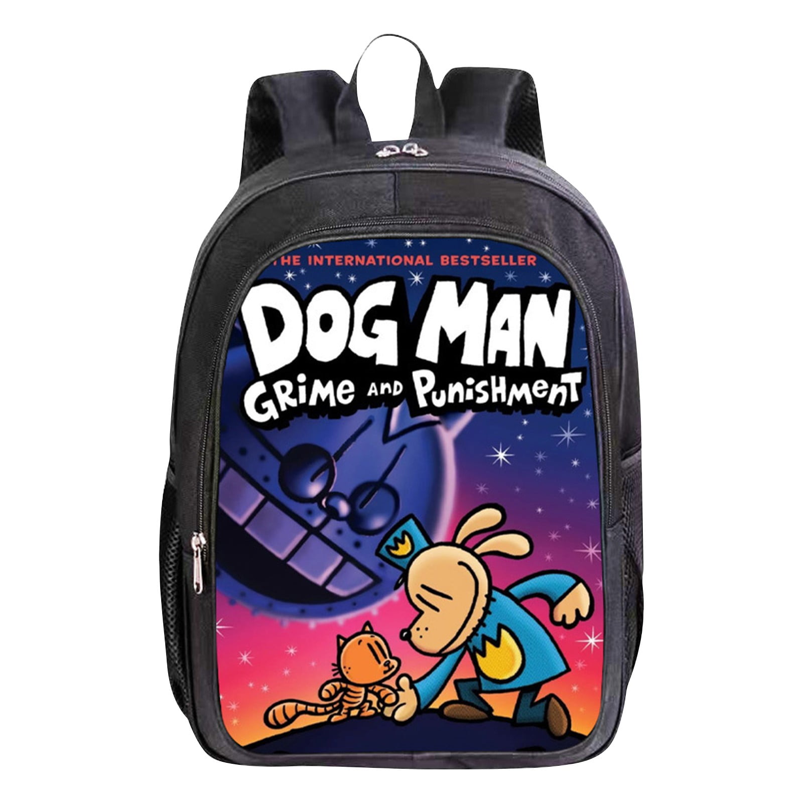 HeaCare 15.7" Dog Man Backpack Back to School Supplies Large Capacity ...