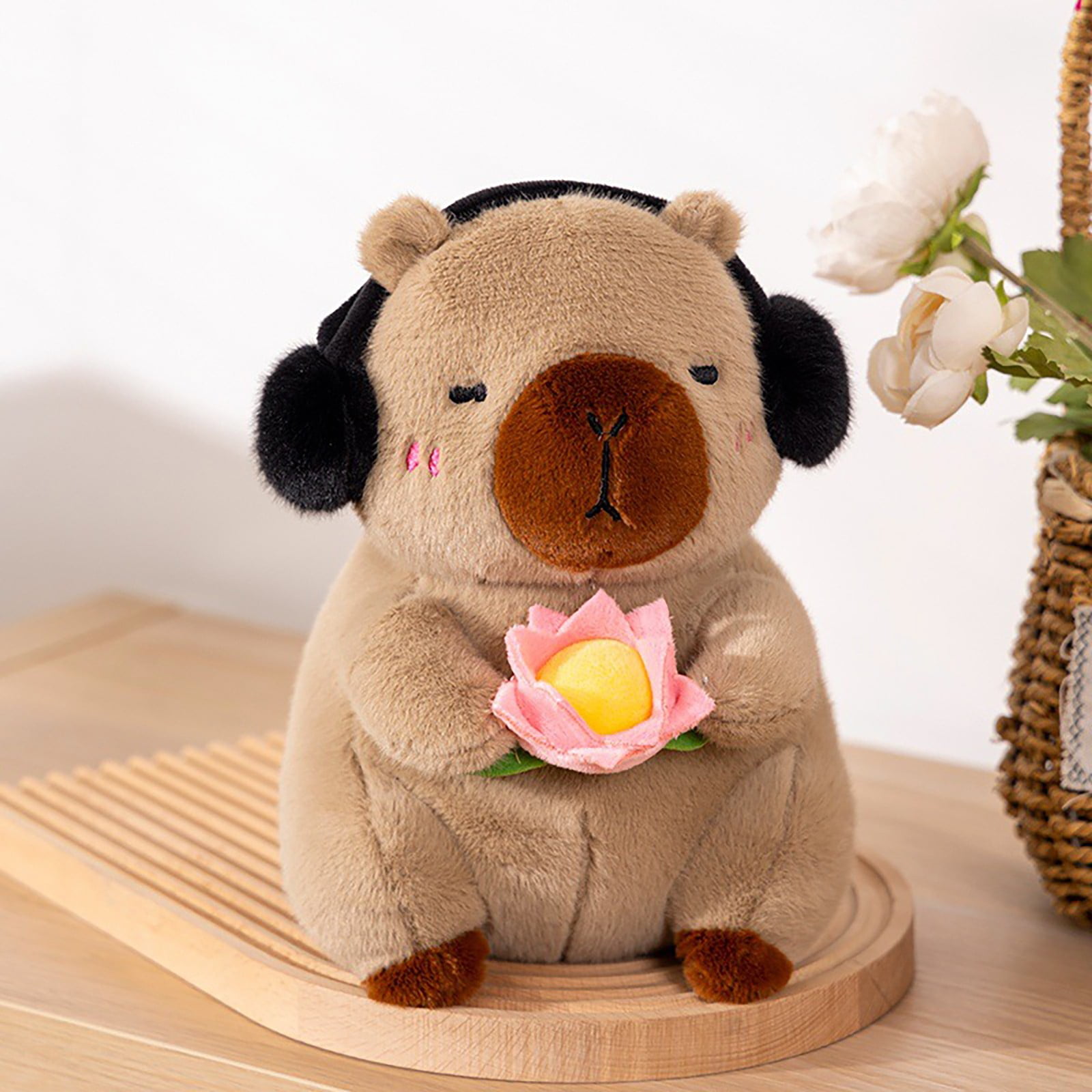 HeaCare 2024 New Capybara Plushies Christmas Decorations, Cartoon ...