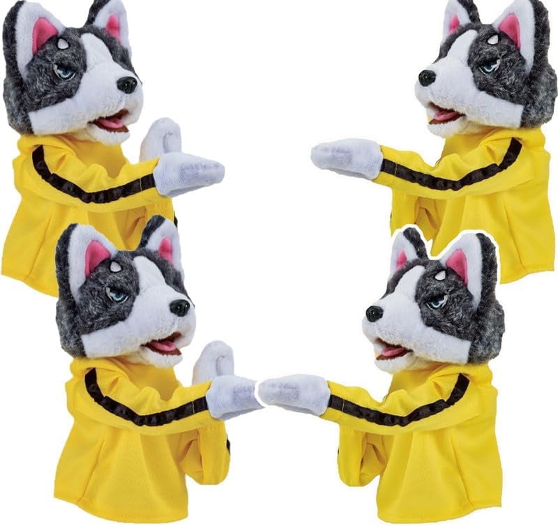 HeaCare 2024 New Kung Fu Husky Toys, Kung Fu Animal Toy, Kung Fu Animal ...