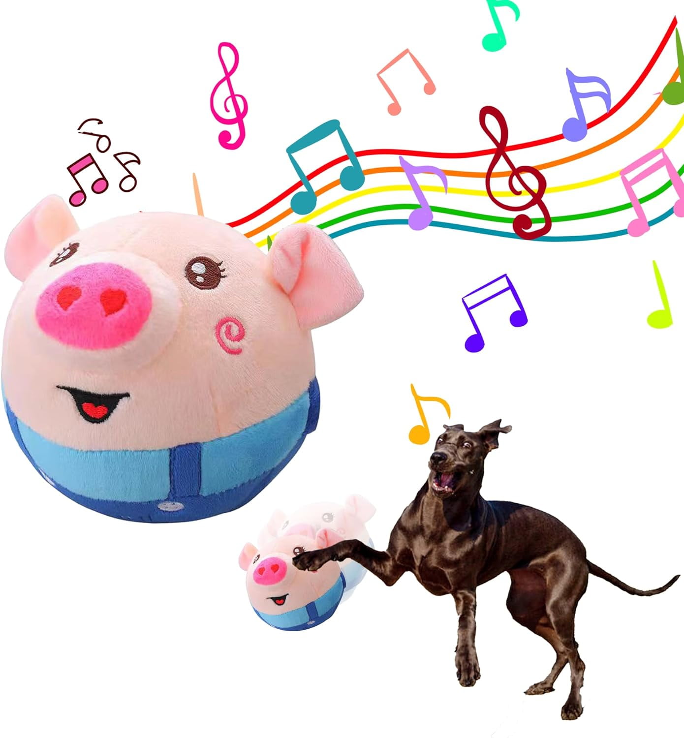 HeaCare 2024 New Update Cute Active Moving Pet Plush Toy, Interactive ...