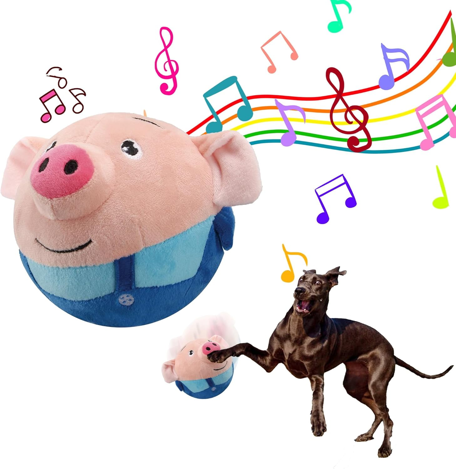 HeaCare 2024 New Update Cute Active Moving Pet Plush Toy, Interactive ...