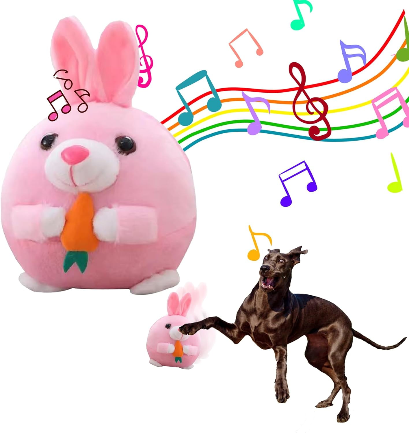 HeaCare 2024 New Update Cute Active Moving Pet Plush Toy, Interactive ...