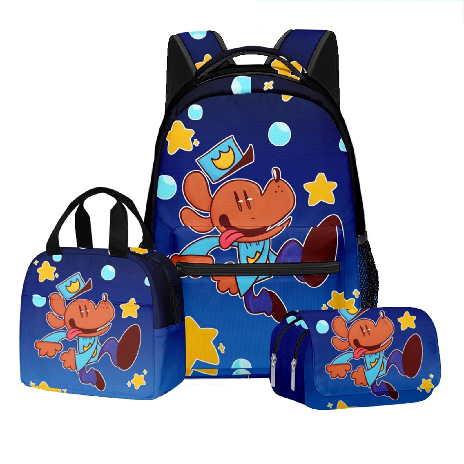 HeaCare 3Pcs Dog Man Backpack Back To School Supplies Movie Peripheral ...