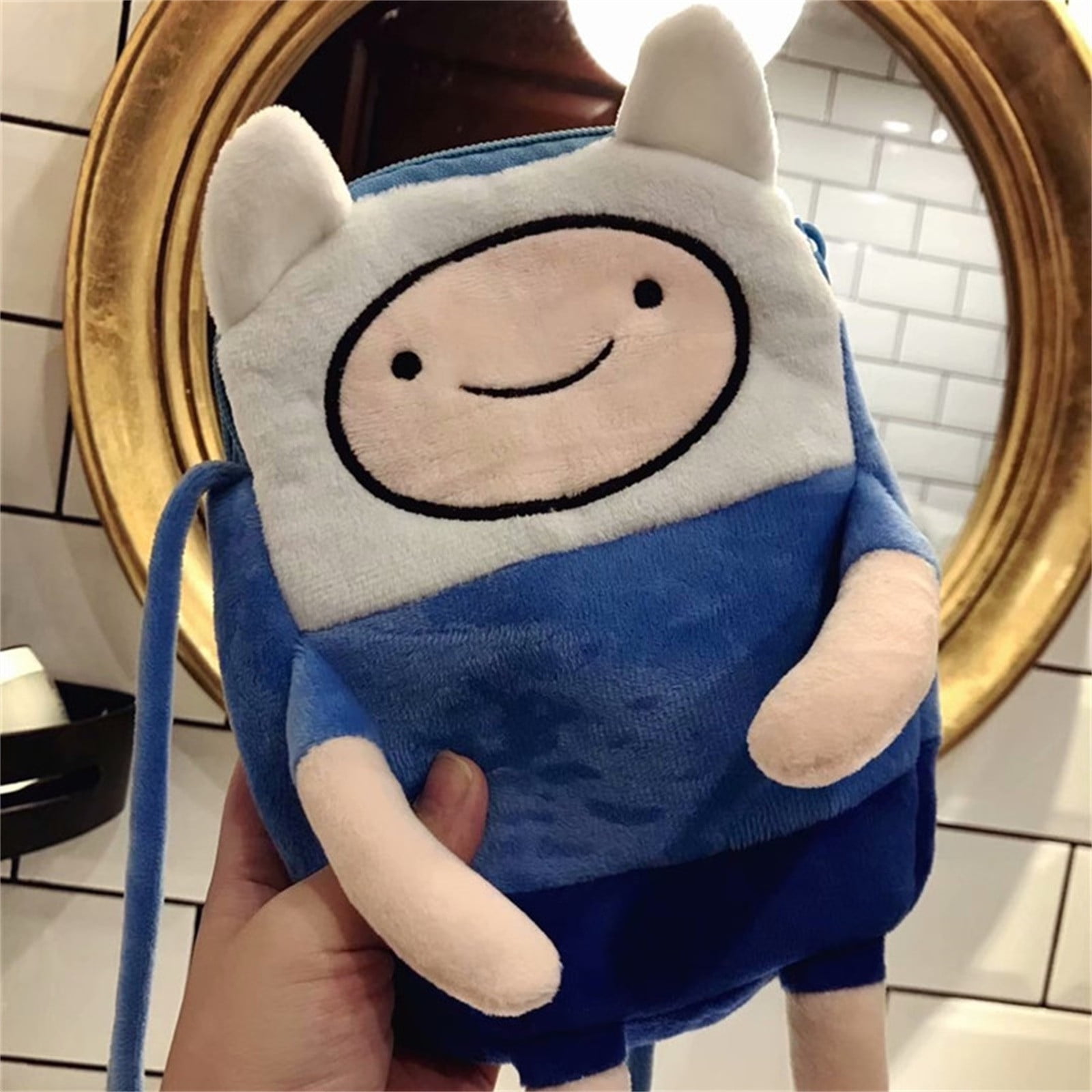 HeaCare 7.8" Kawaii Adventure Time Plush Backpack Back to School ...