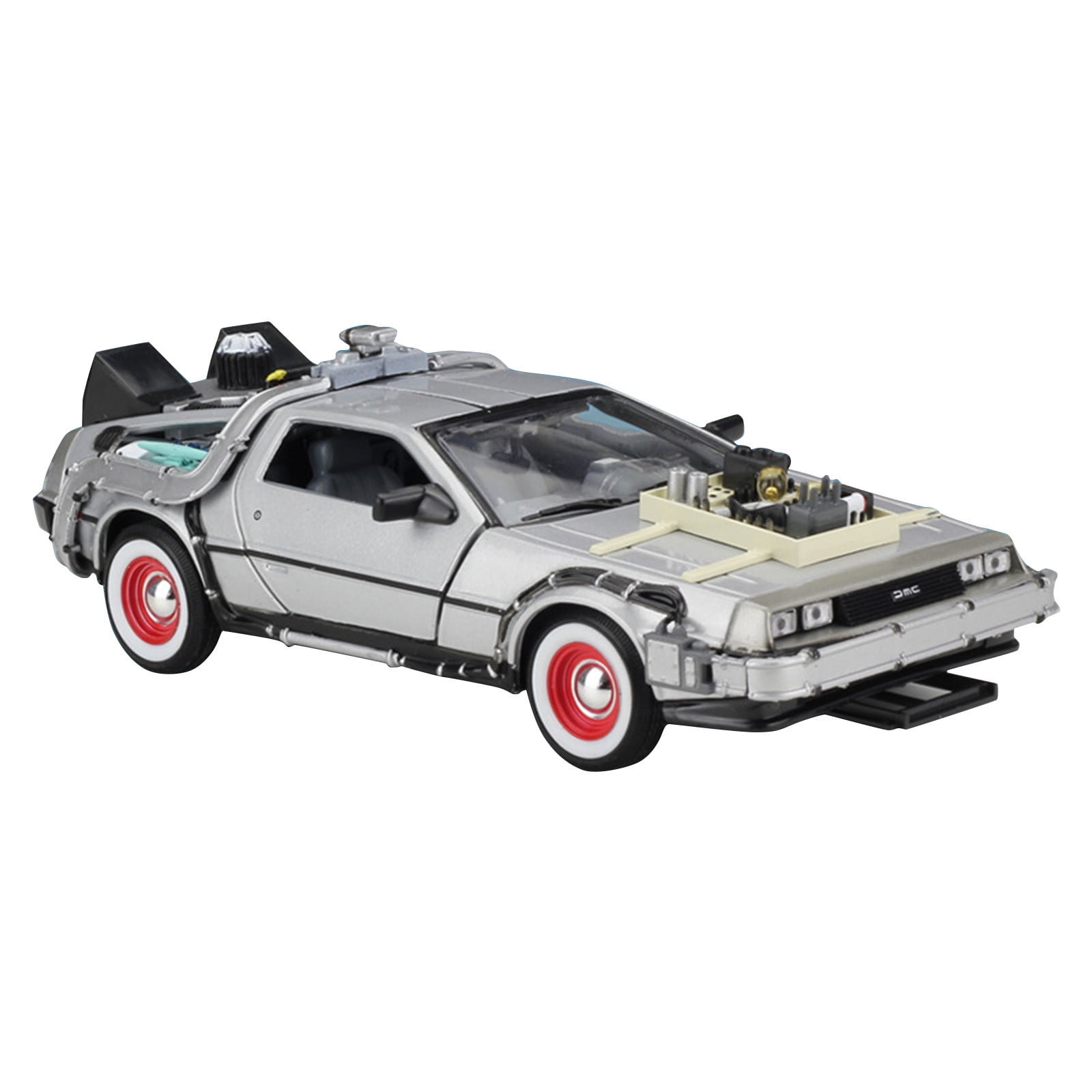 HeaCare Back to the Future Anime Toys DMC-12 DeLorean Car Toy with ...