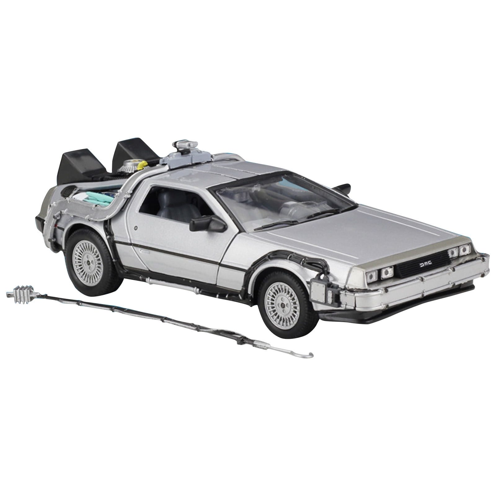 HeaCare Back to the Future Anime Toys DMC-12 DeLorean Car Toy with ...