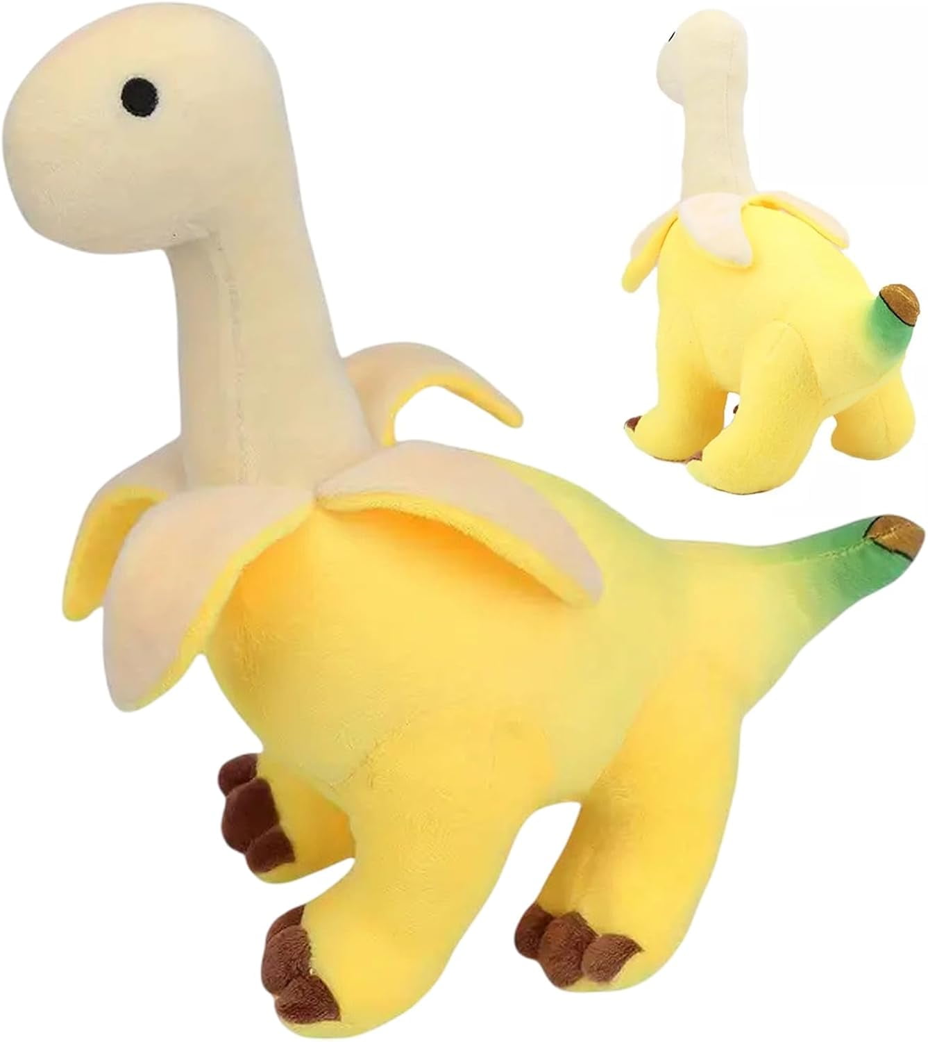 HeaCare Banana Plush Toys, Huggable Stuffed Dinosaur, Plush Dinosaur ...