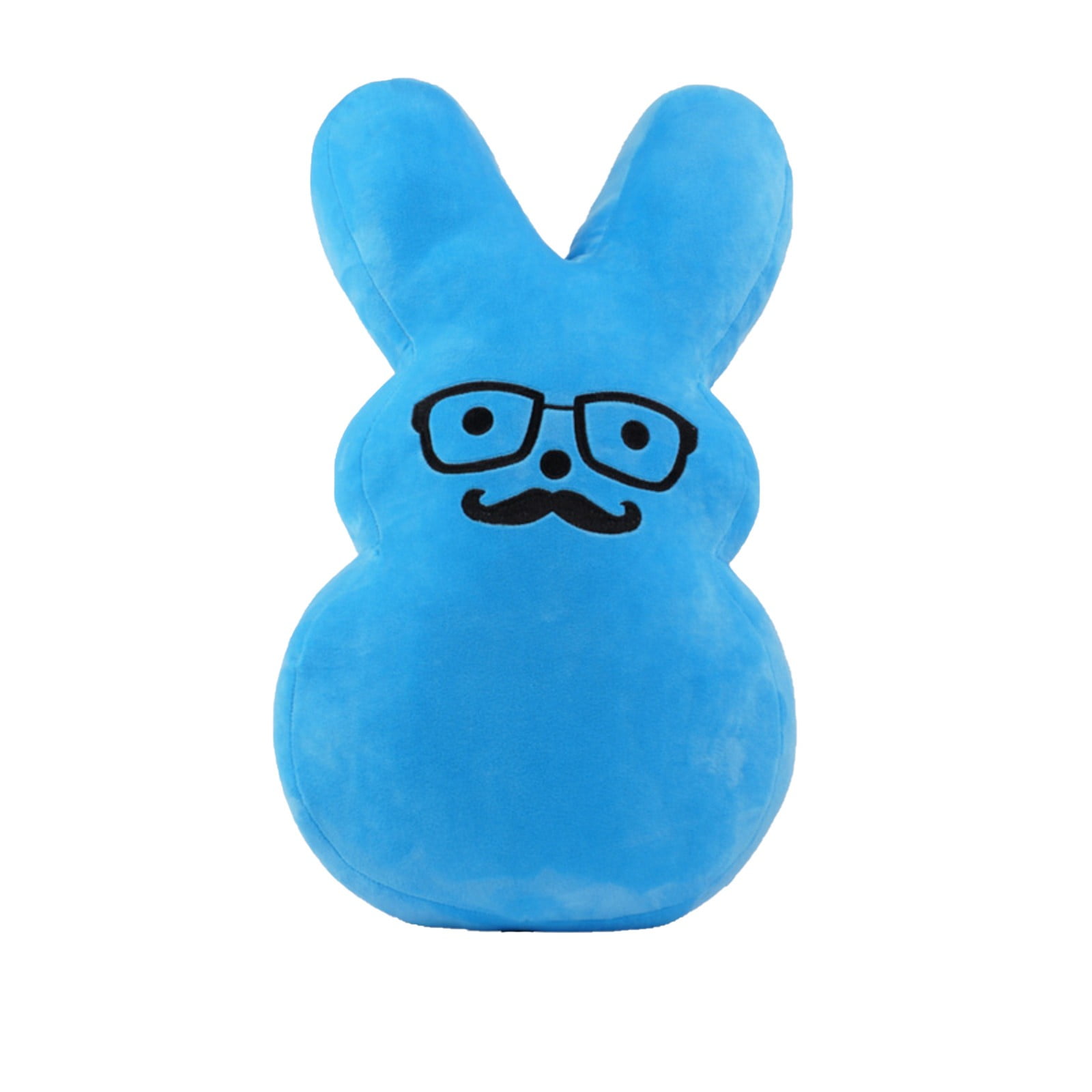 HeaCare Blue Peeps Bunny Plush 6PCS Handheld Cute Shaggy Bunny Peep ...