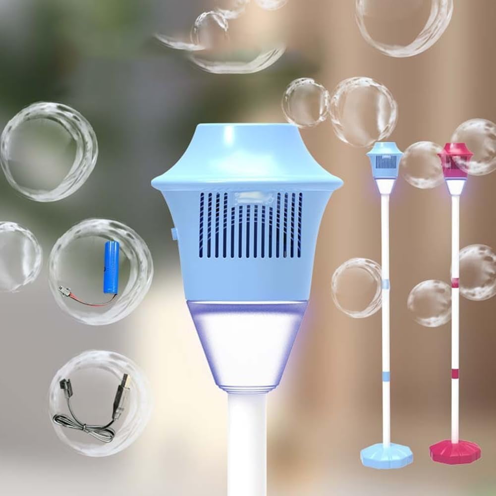 HeaCare Bubble Torch Garden Lamp, Bubble Maker Stand, 47 Inches ...