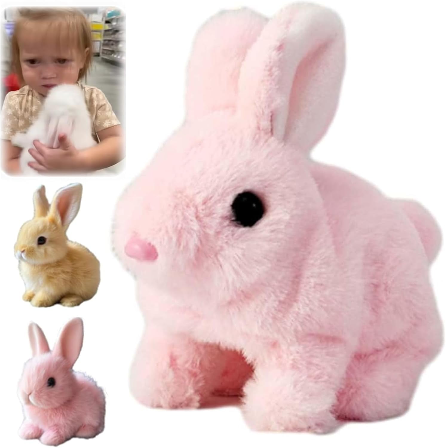 HeaCare Bunby - My Realistic Bunny Toy, Bunbi Realistic Bunny, Bunby ...