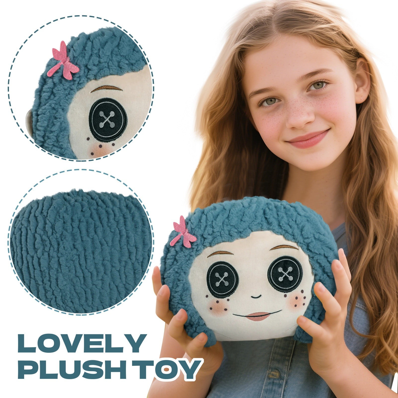 HeaCare Cartoon Collectible Plush Pillows 11" Huggable Cuddly Plushies ...