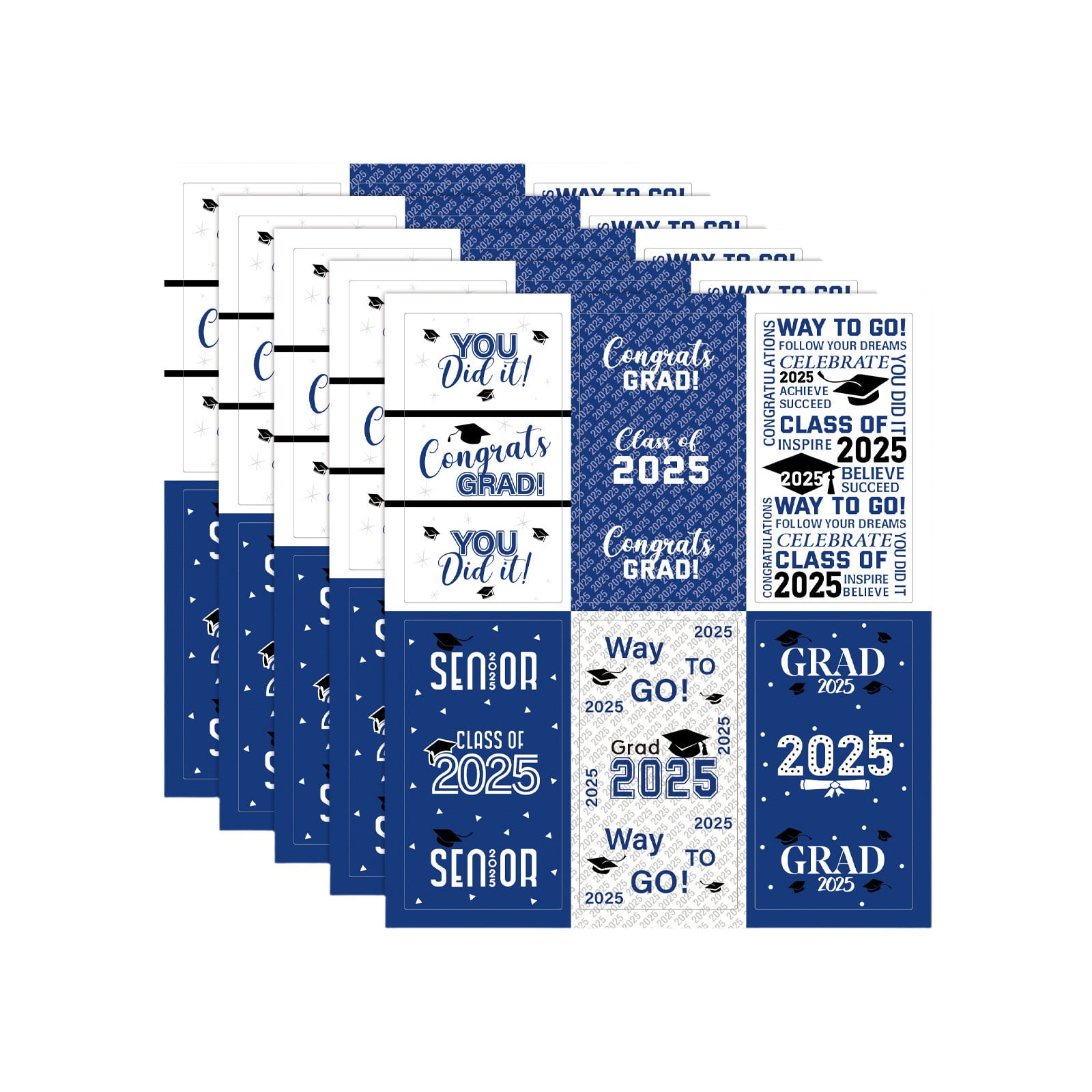 HeaCare Graduation Gifts 2025 - 5 of a Pack Graduation Candy Stickers ...