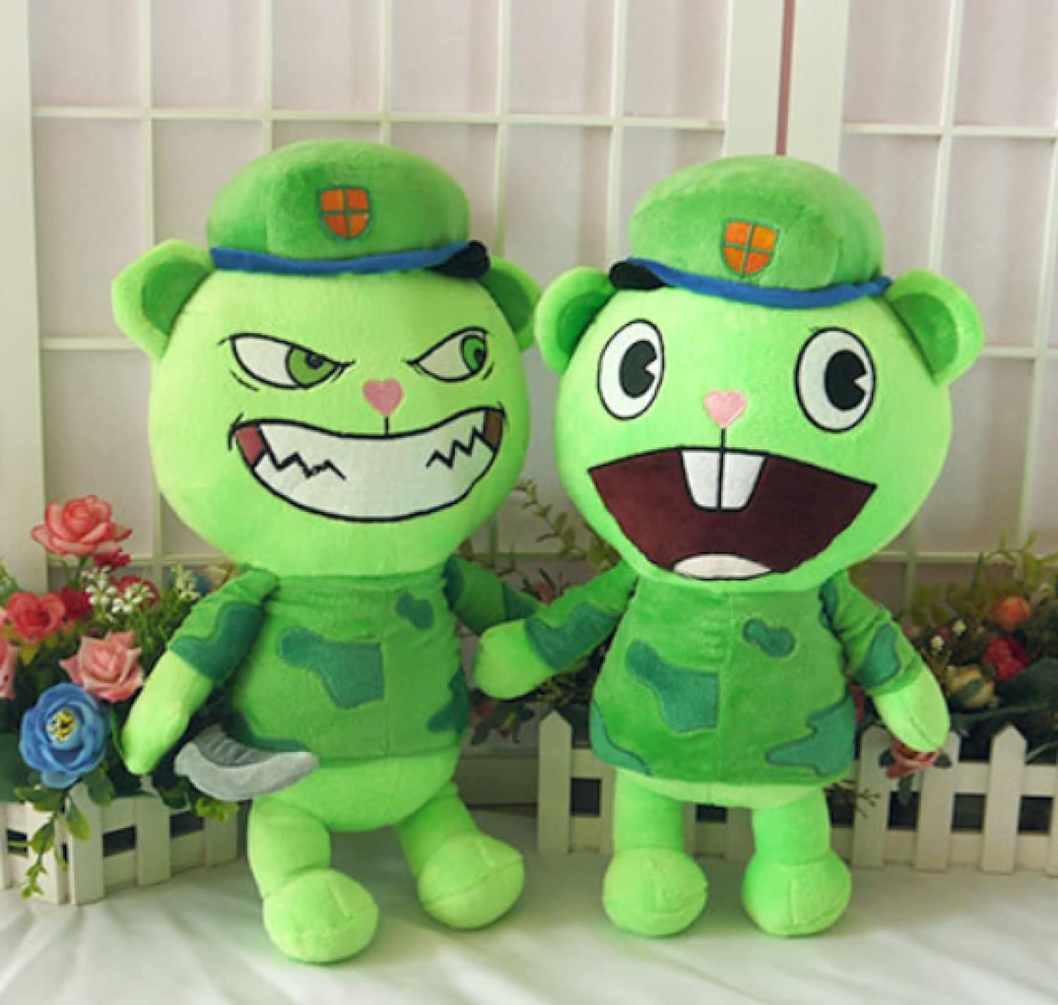 HeaCare Happy Tree Friends Stuffed Animasl Pluhsies Doll, Htf Flippy ...