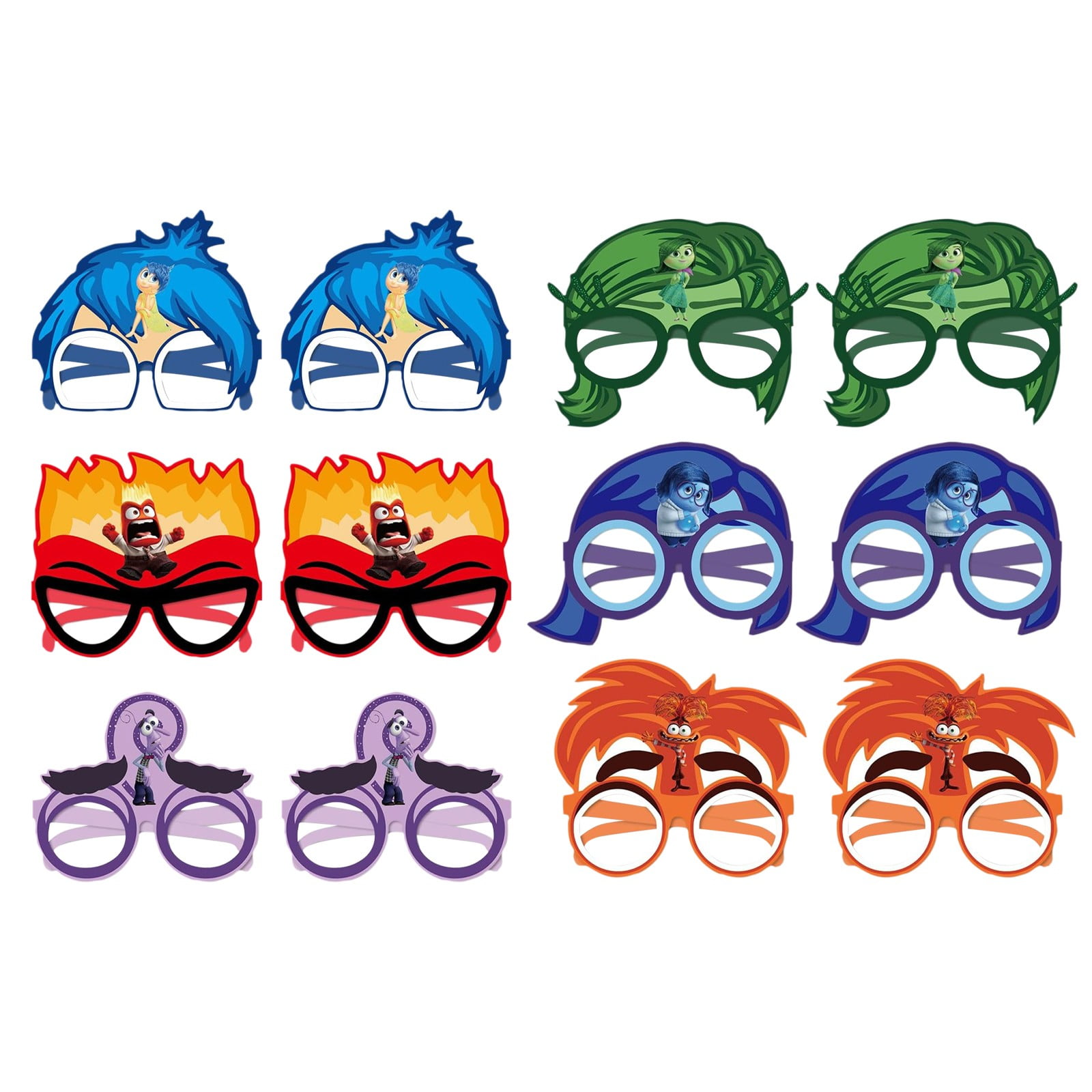 HeaCare Inside Out 2 Party Favors Glasses, 12PCS Set Inside Out 2 ... HeaCare Inside Out 2 Party Favors Glasses, 12PCS Set Inside Out 2 ...