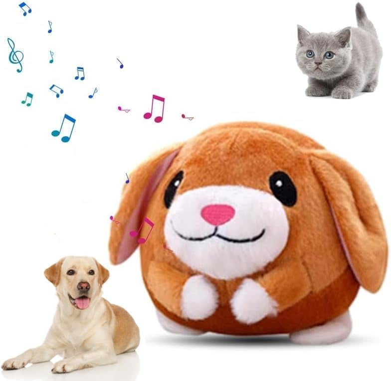 HeaCare Interactive Dog Toys for Boredom, Active Moving Pet Plush Toy ...