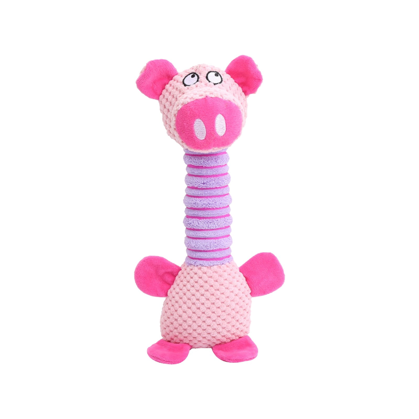 HeaCare Plush Giraffe Dog Toy Premium Muslin Cotton, Soft and Cuddly ...