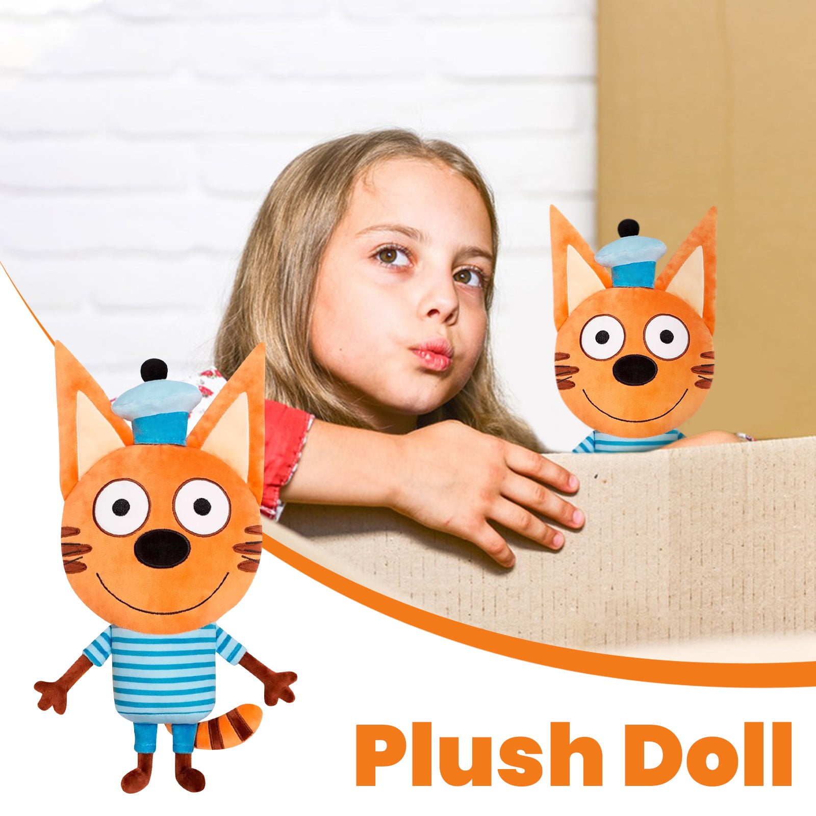 HeaCare Plush Toys Popular Cartoon Kid-e-Cats Characters Cookie Stuffed ...