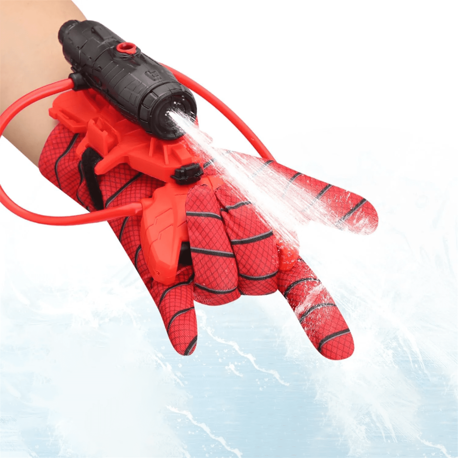 HeaCare Spider Toy Water Spray Toy, Spider Web Gloves with Water Gun ...
