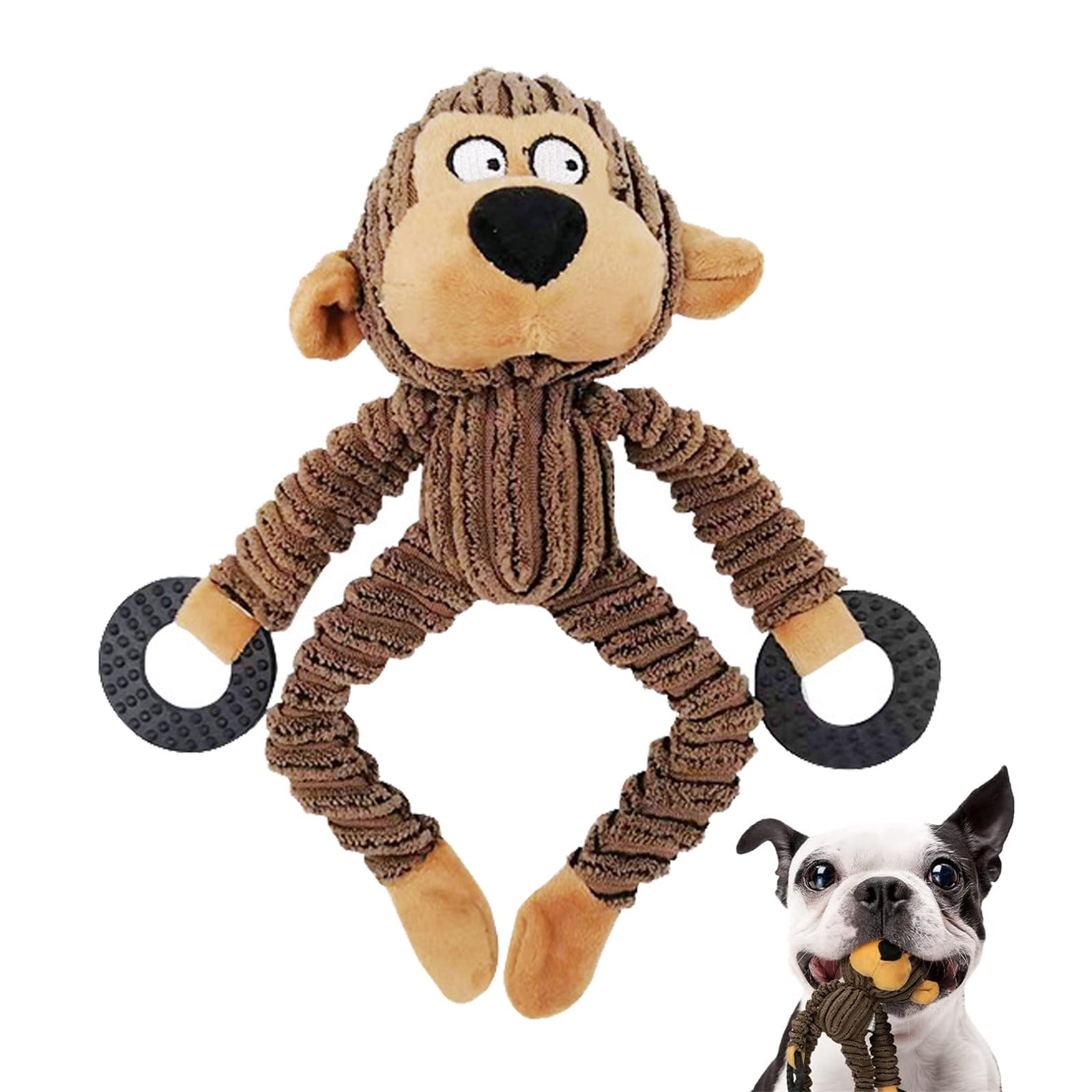 HeaCare Cute Squeaky Puppy Toy - Durable, Washable and Soft Rubber ...