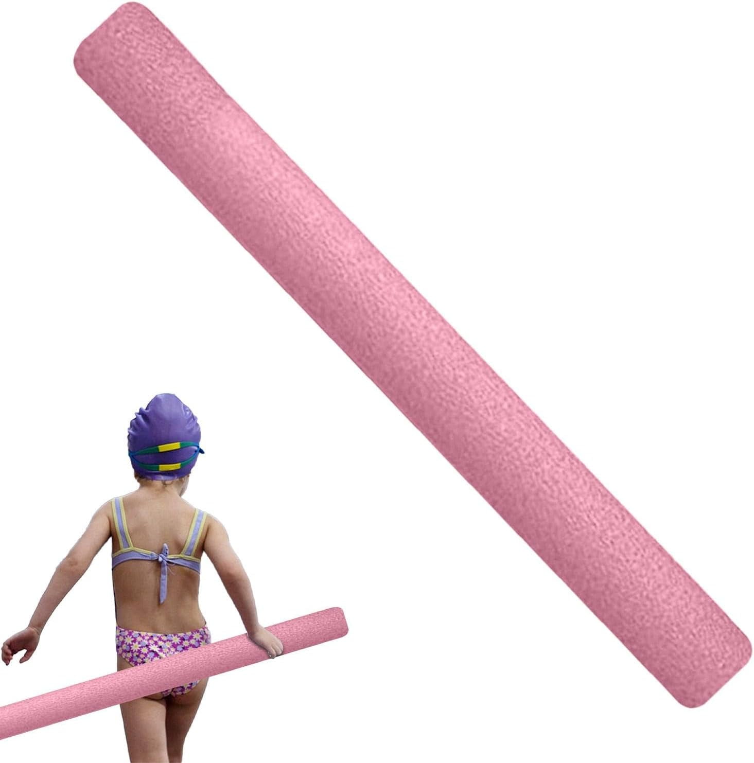 HeaCare Swimming Pool Noodle, 59 inch Hollow Foam Pool Swim Noodle, Pool Noodles Foam Tube For ...