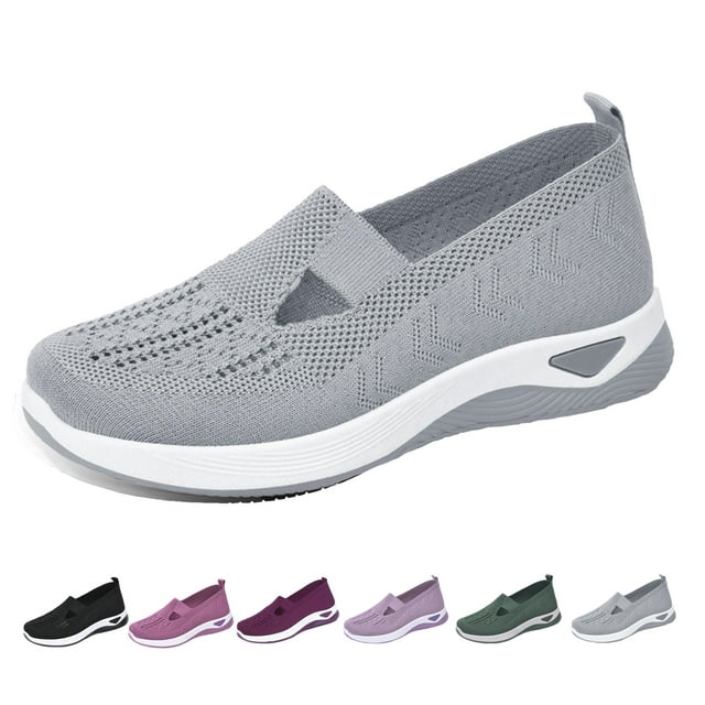 HeaCare Woven Breathable Soft Orthopedic Shoes for Women Go Walking ...