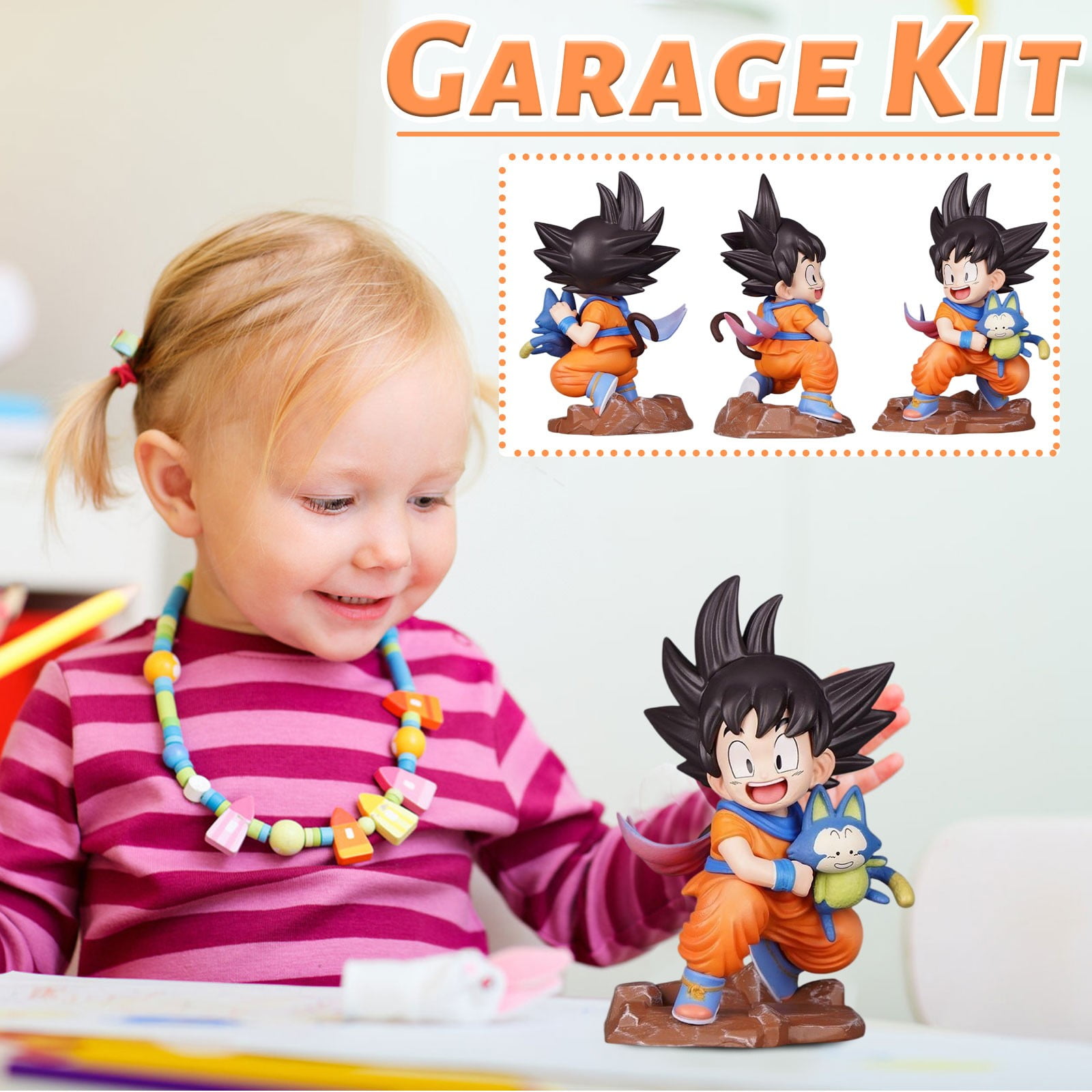 HeaDream 3.9'' Dragon Ball: Son Goku Action Figure - Dragon Ball Anime ...