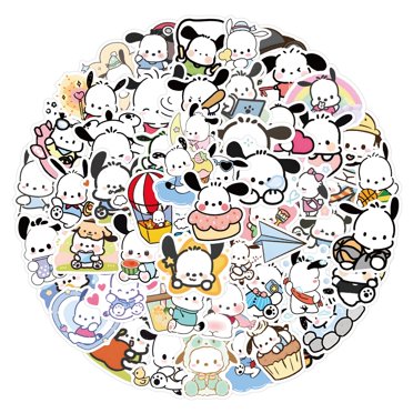 Sanrio Hello Kitty Cloth Stickers Anime Cartoon Kuromi My Melody ...