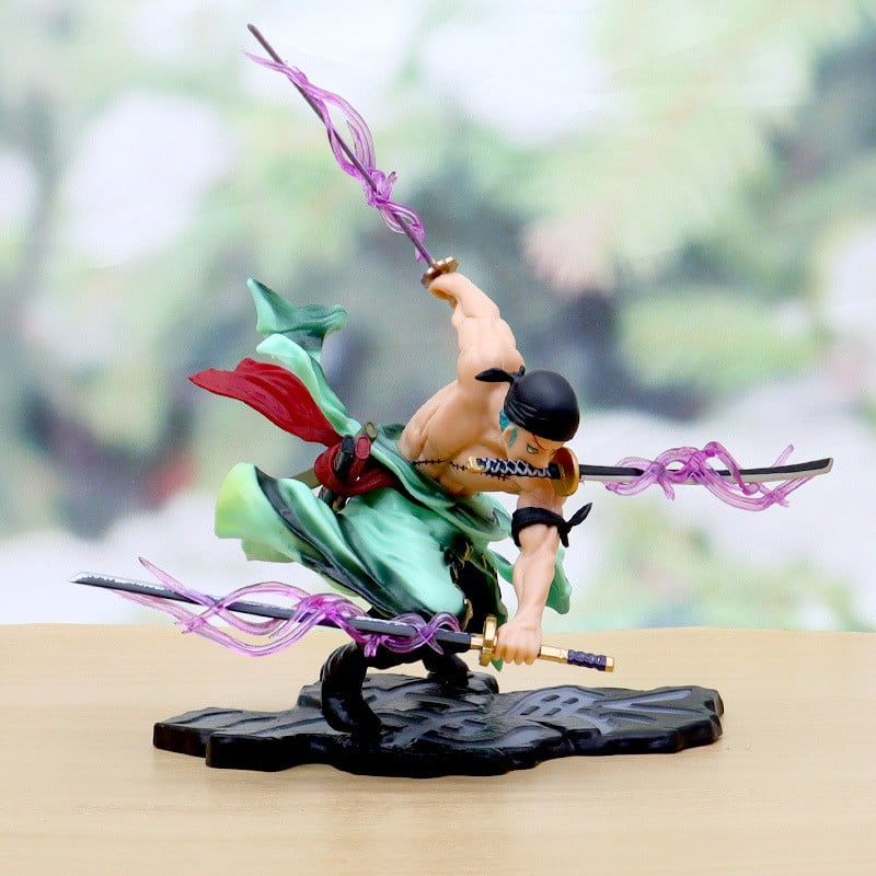 HeaDream 7.5" Zoro Action Figure, Roronoa Zoro Character Statue Anime ...
