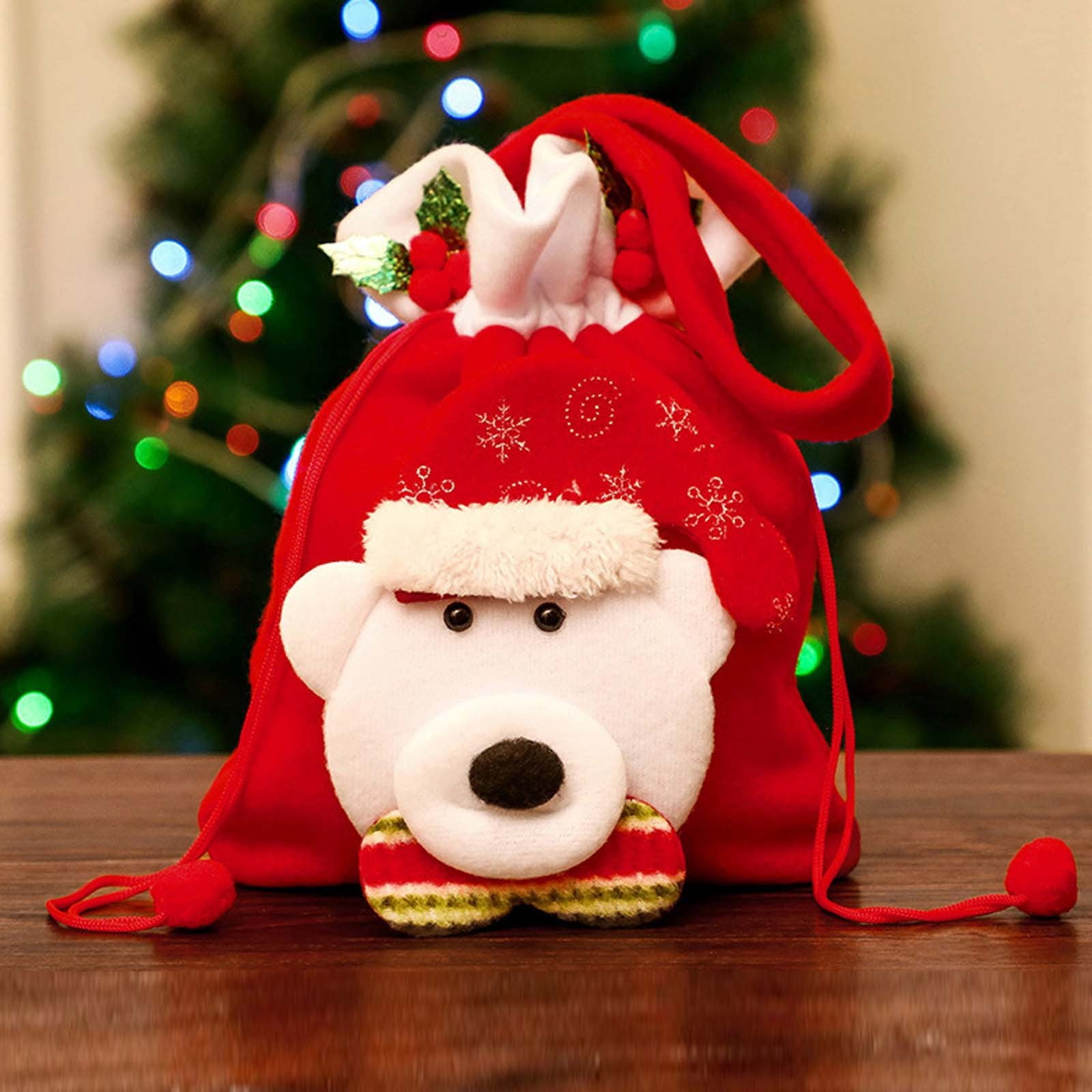 HeaDream Christmas Decorations Trendy Stunning Christmas Candy Bag Gift ...