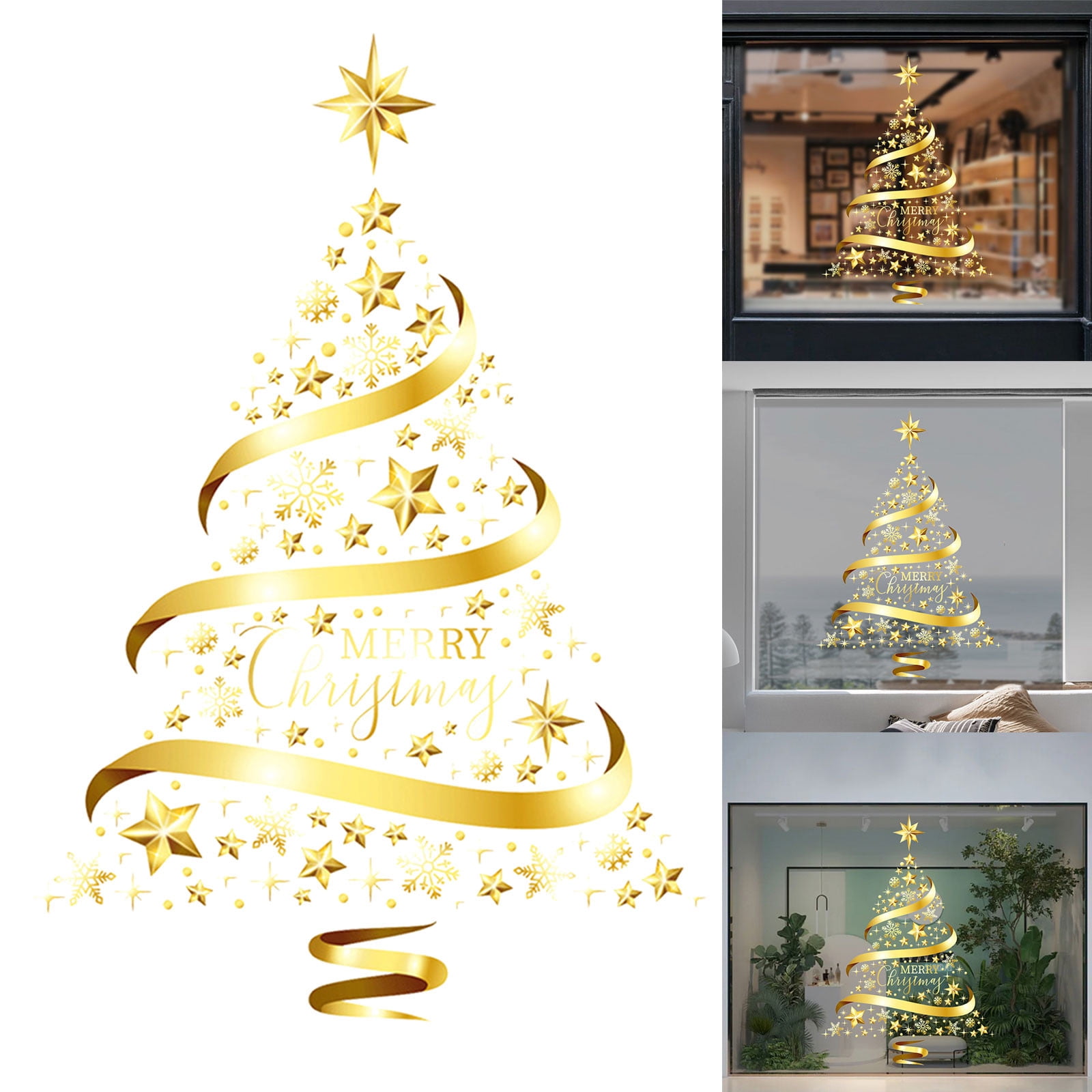 HeaDream Christmas Decorations Trendy Unique Christmas Stickers ...