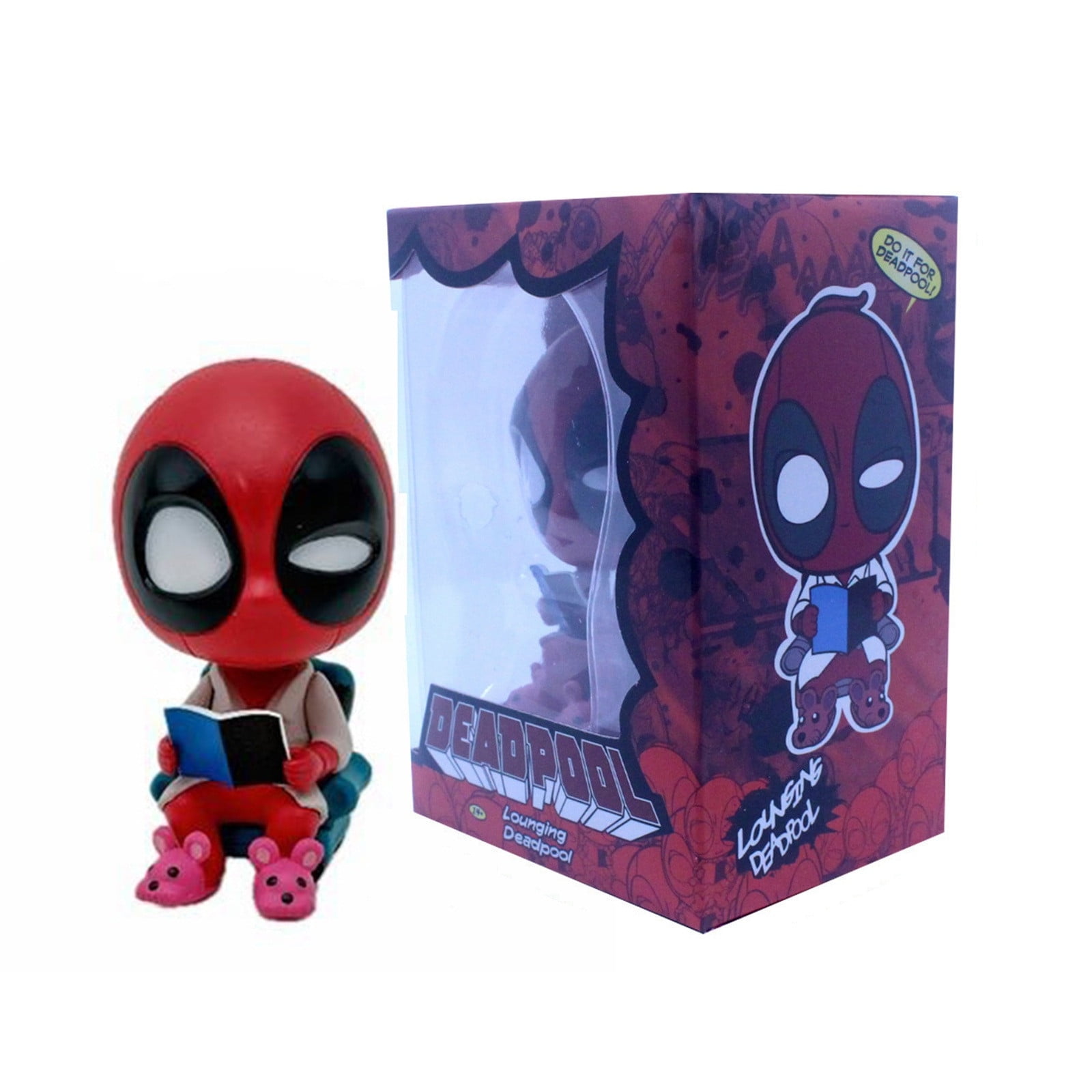 HeaDream Deadpool Toys Set Desktop Cake Decorations, Deadpool Funny Q ...