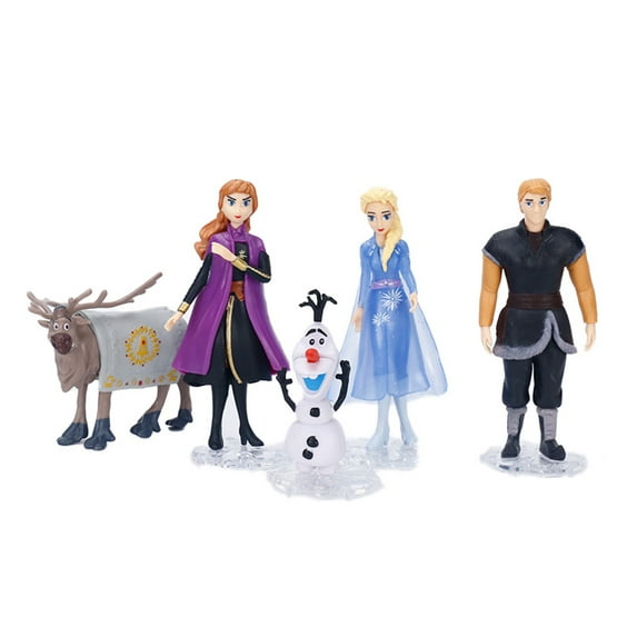 HeaDream Deluxe Frozen Figure Set with Anna, Elsa, Olaf, Kristoff & Sven Perfect for Kids ...