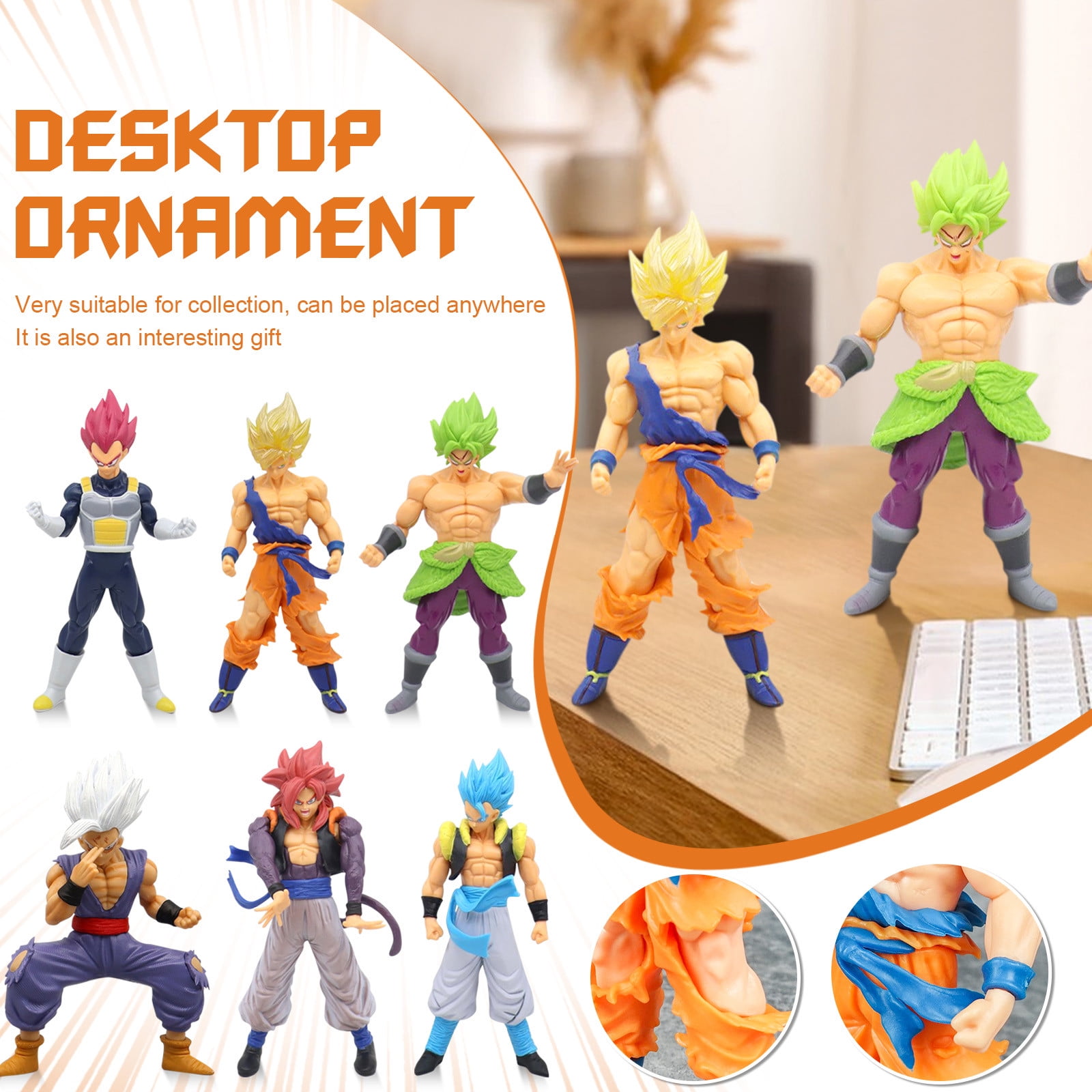 HeaDream Dragon Ball Figures Dragon Ball Z Toys 6PCS Set, Popular ...