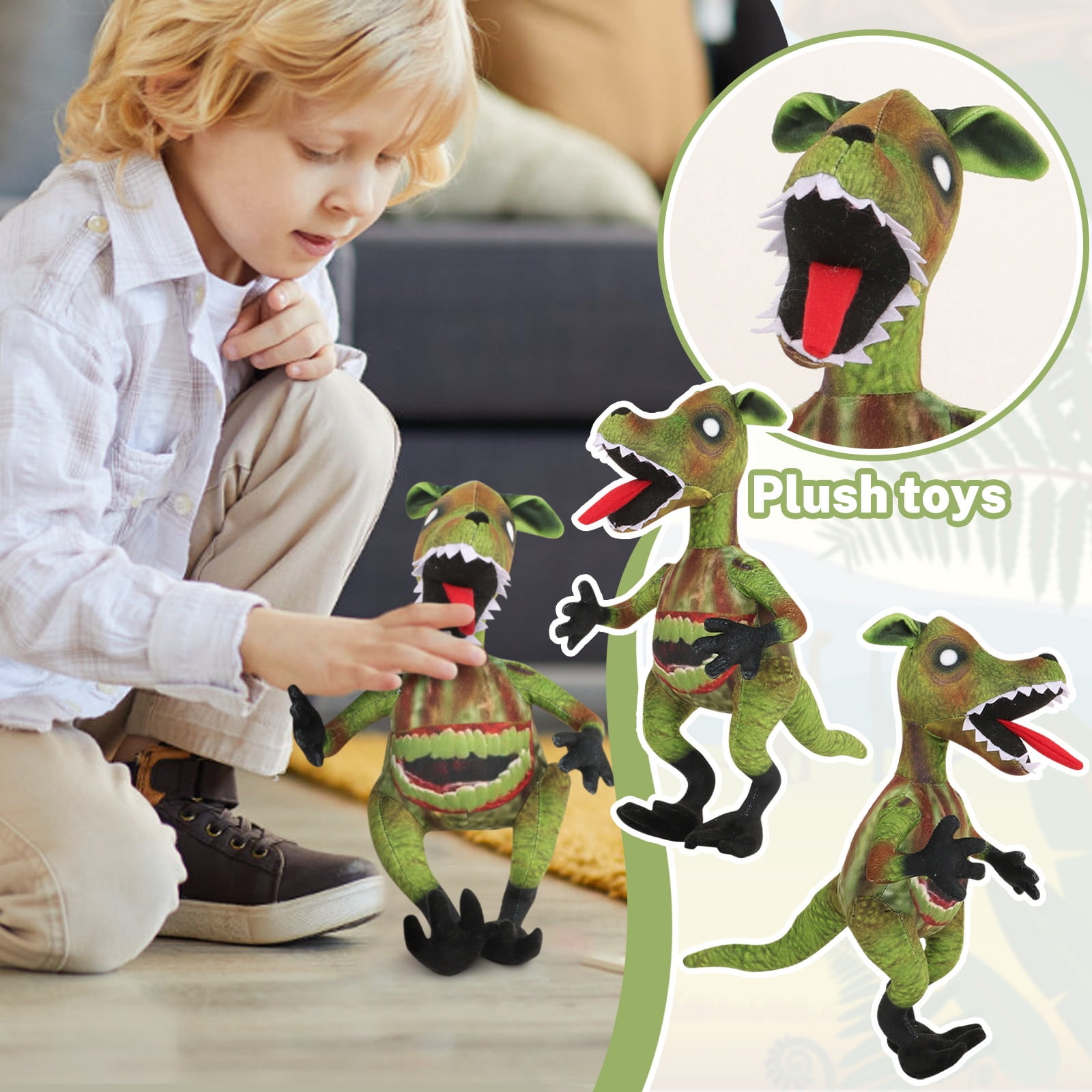 HeaDream Halloween Zoochosis Plush Toys Horror Game Wallaby Plush Dolls ...