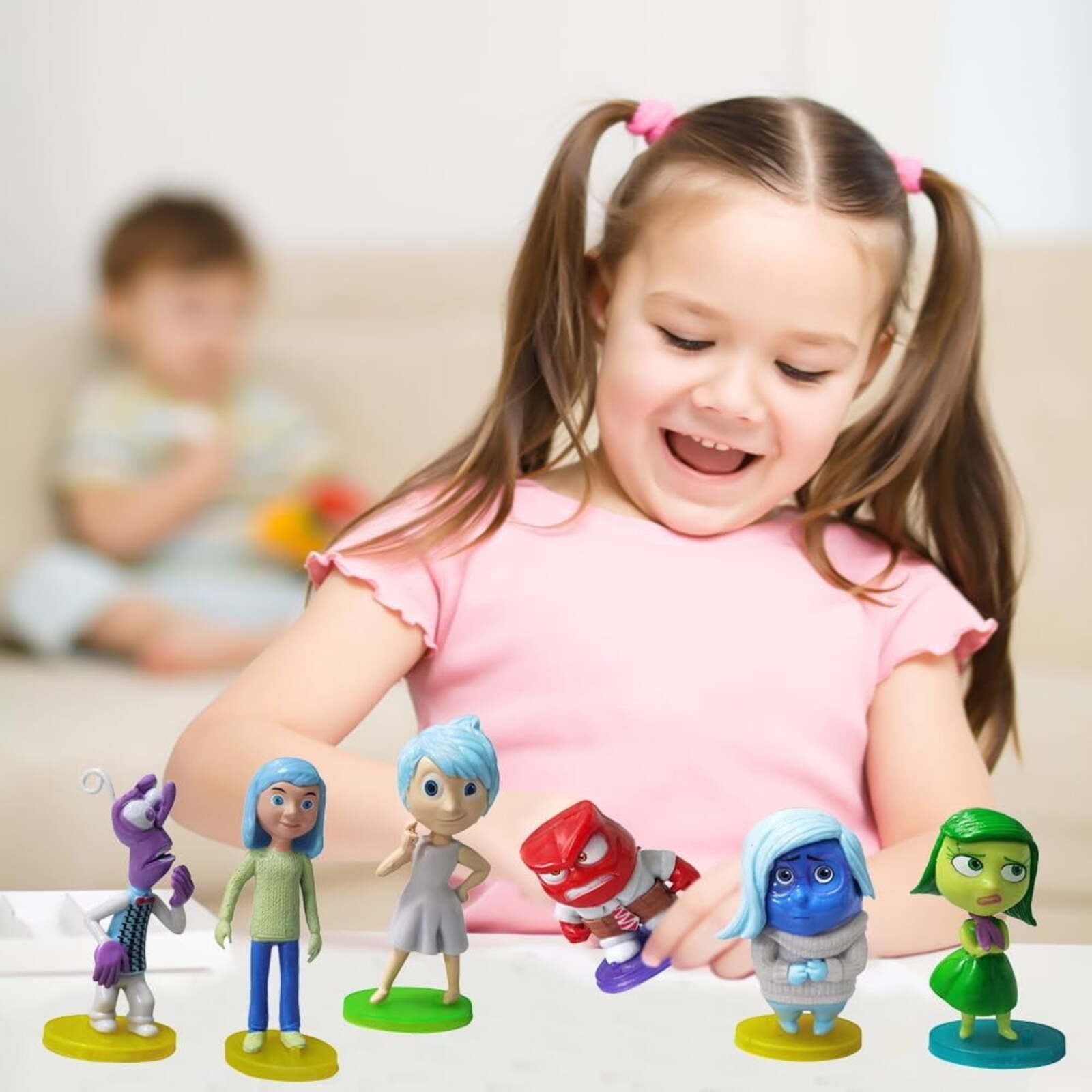 HeaDream Inside Out Figure Inside Out 2 Toys 6PCS Set, Anime Characters ...
