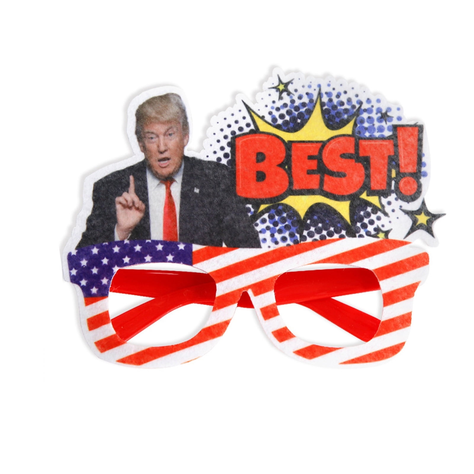 HeaDream Trump 2024 Party Favors Glasses, Donald Trump 3D Character Cos ...