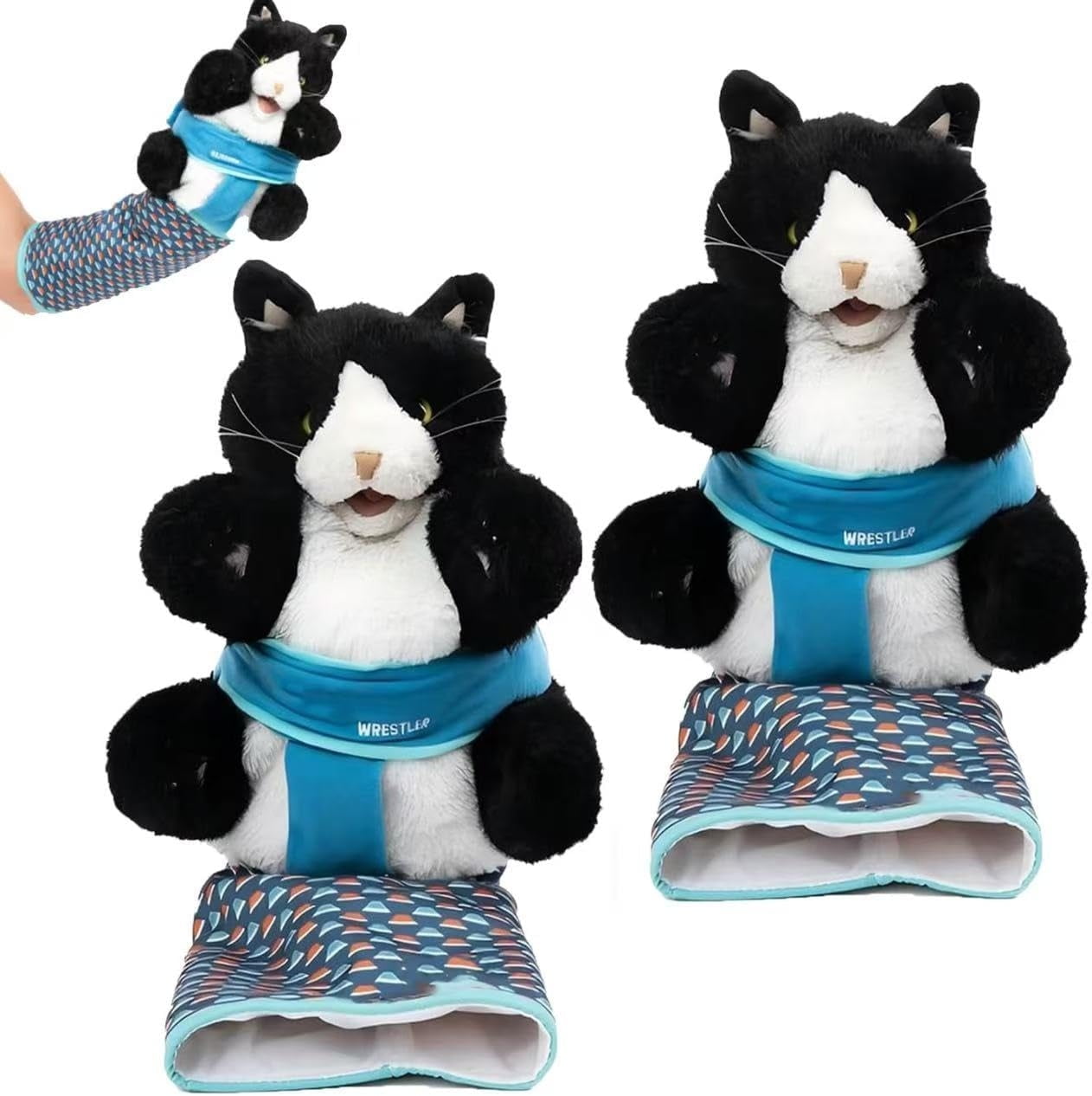 HeaDream Wrestler Puppet for Cats, Cats Puppet Wrestler, Cat Wrestling ...